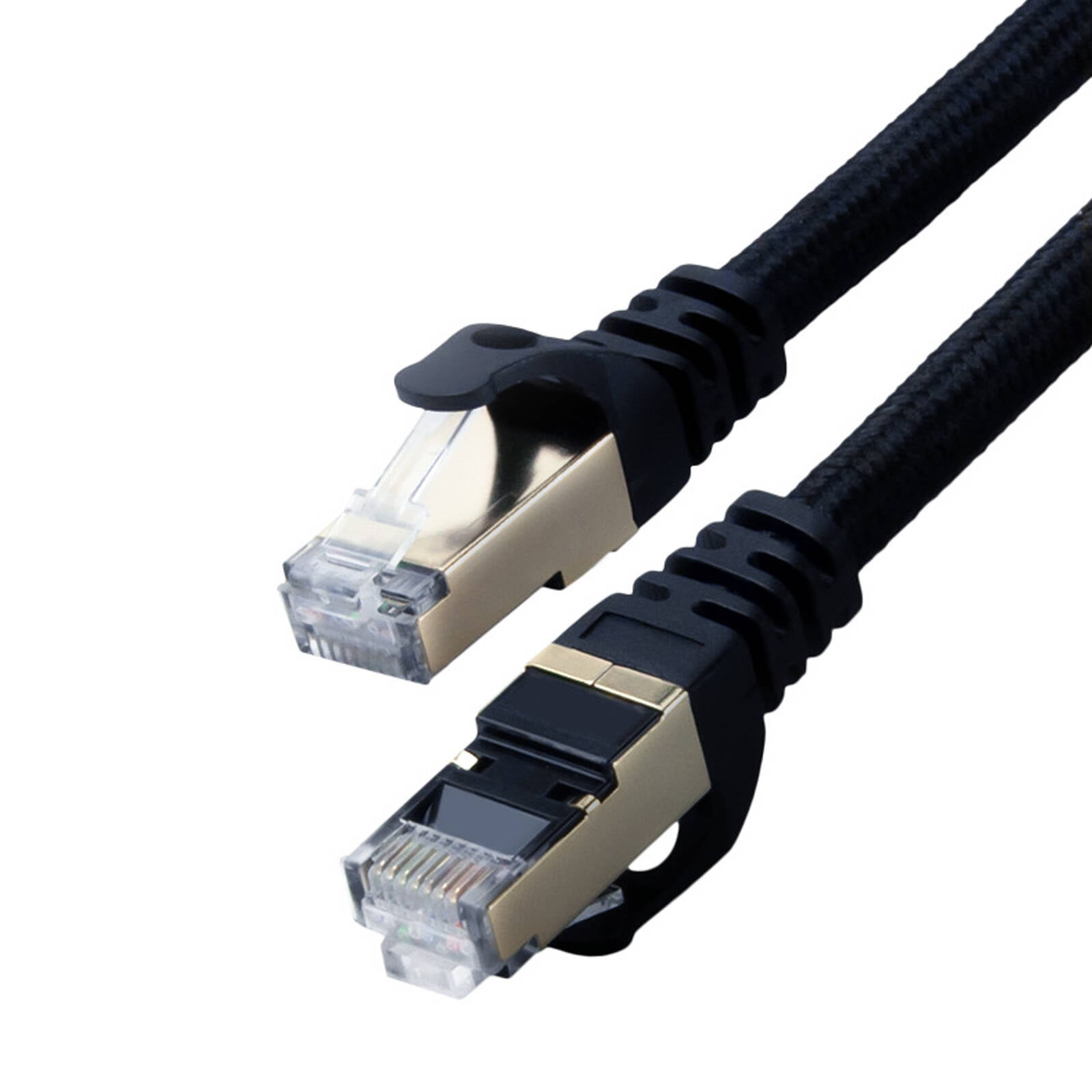 GJX Ethernet Cable Dual Shielding Design Cat 8 Ethernet Cable Premium ...
