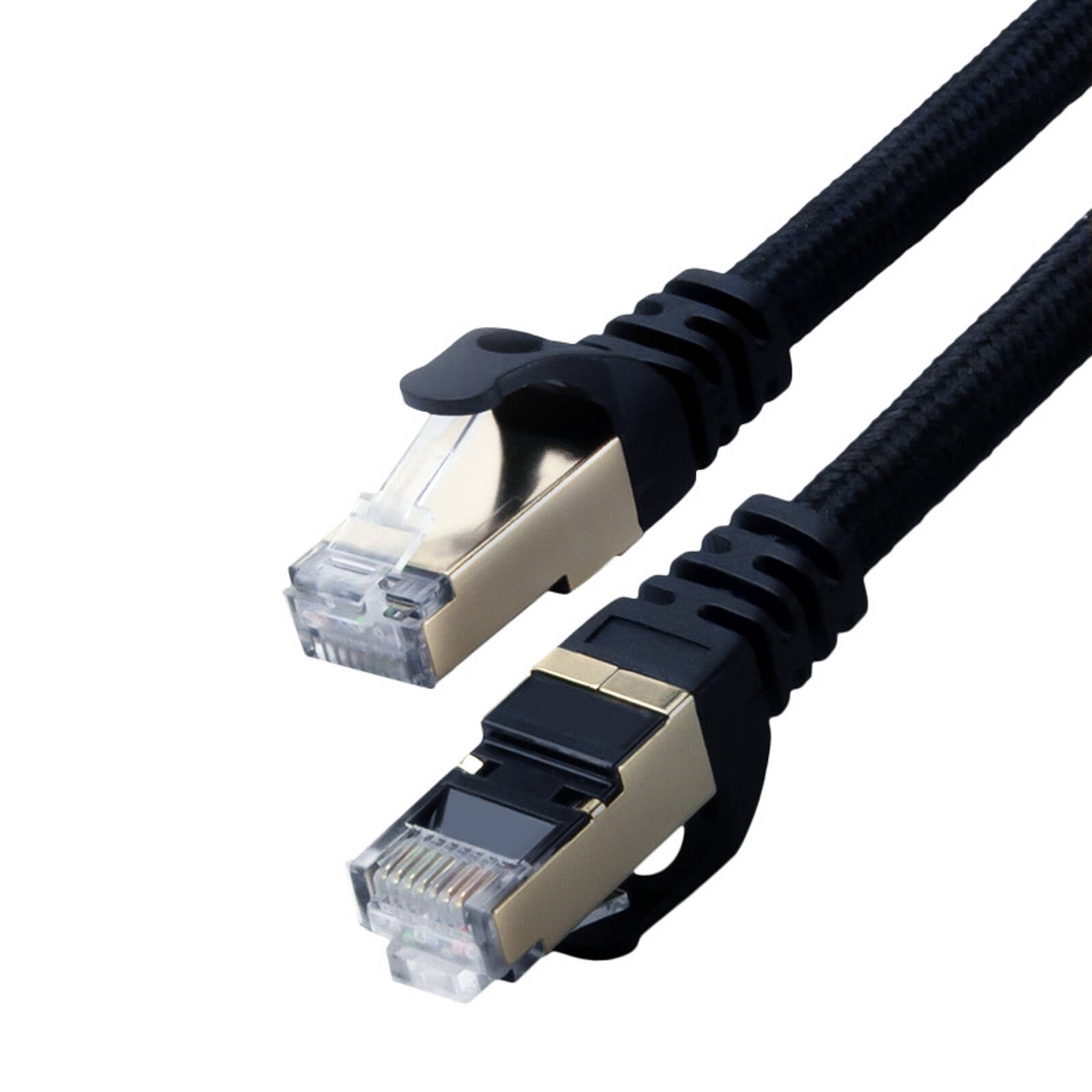 GJX Ethernet Cable Dual Shielding Design Cat 8 Ethernet Cable Premium ...