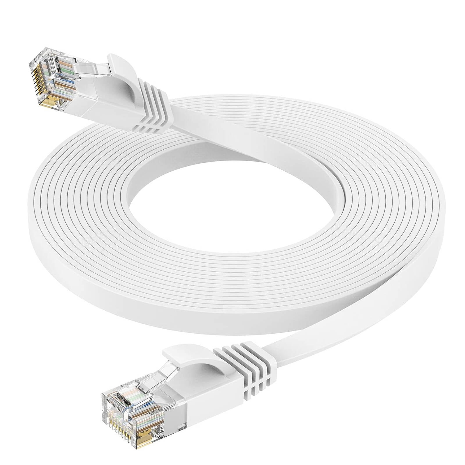 GJX Ethernet Cable High Durability Ethernet Splitter Oxygen Free Copper ...
