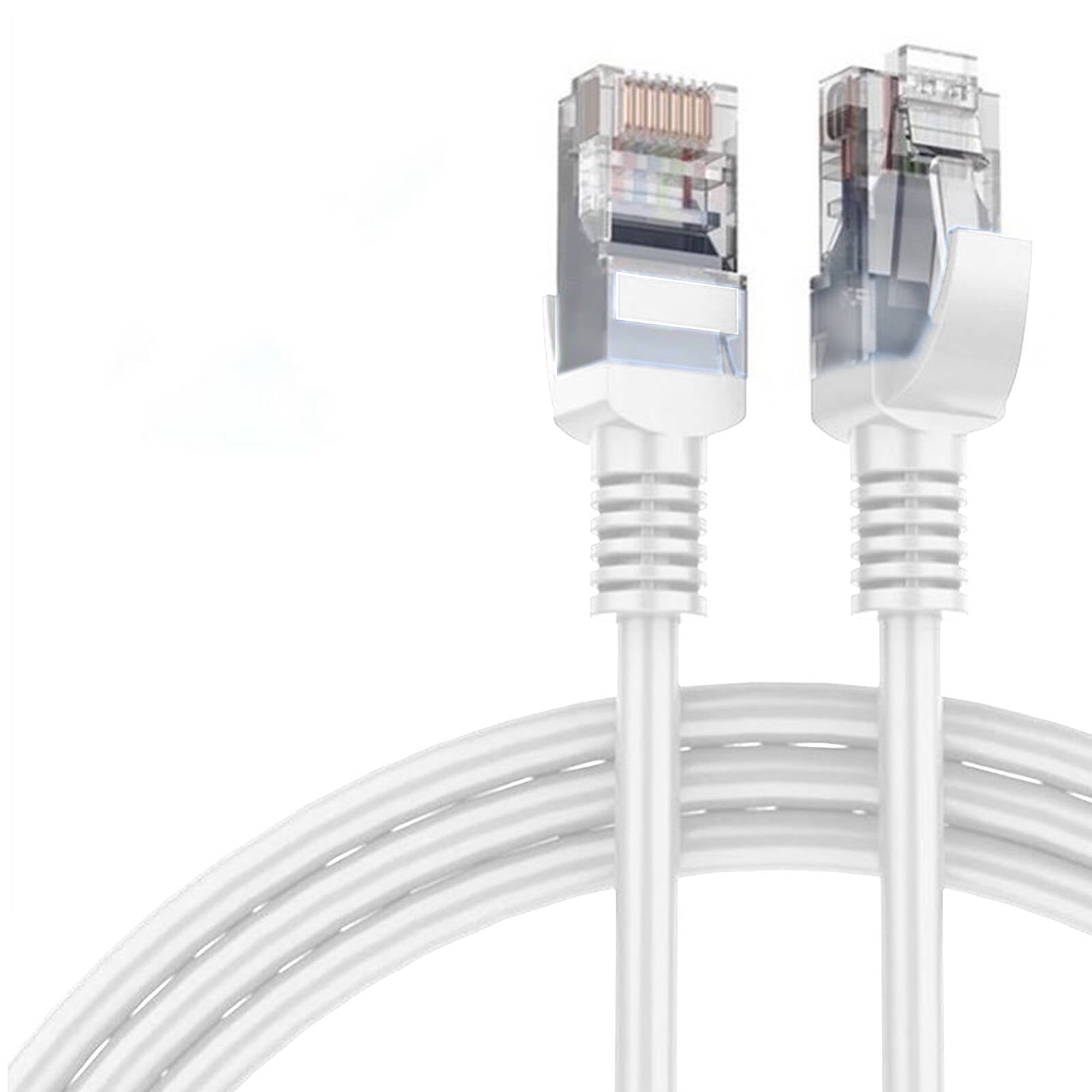 GJX Ethernet Cable Supports Five Types of Gigabit Networks Rj45 ...