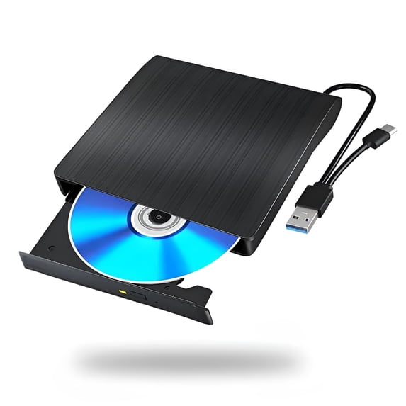 GJX External Blu Ray Drive for Laptop Pc Portable Bd Cd Dvd Player ...