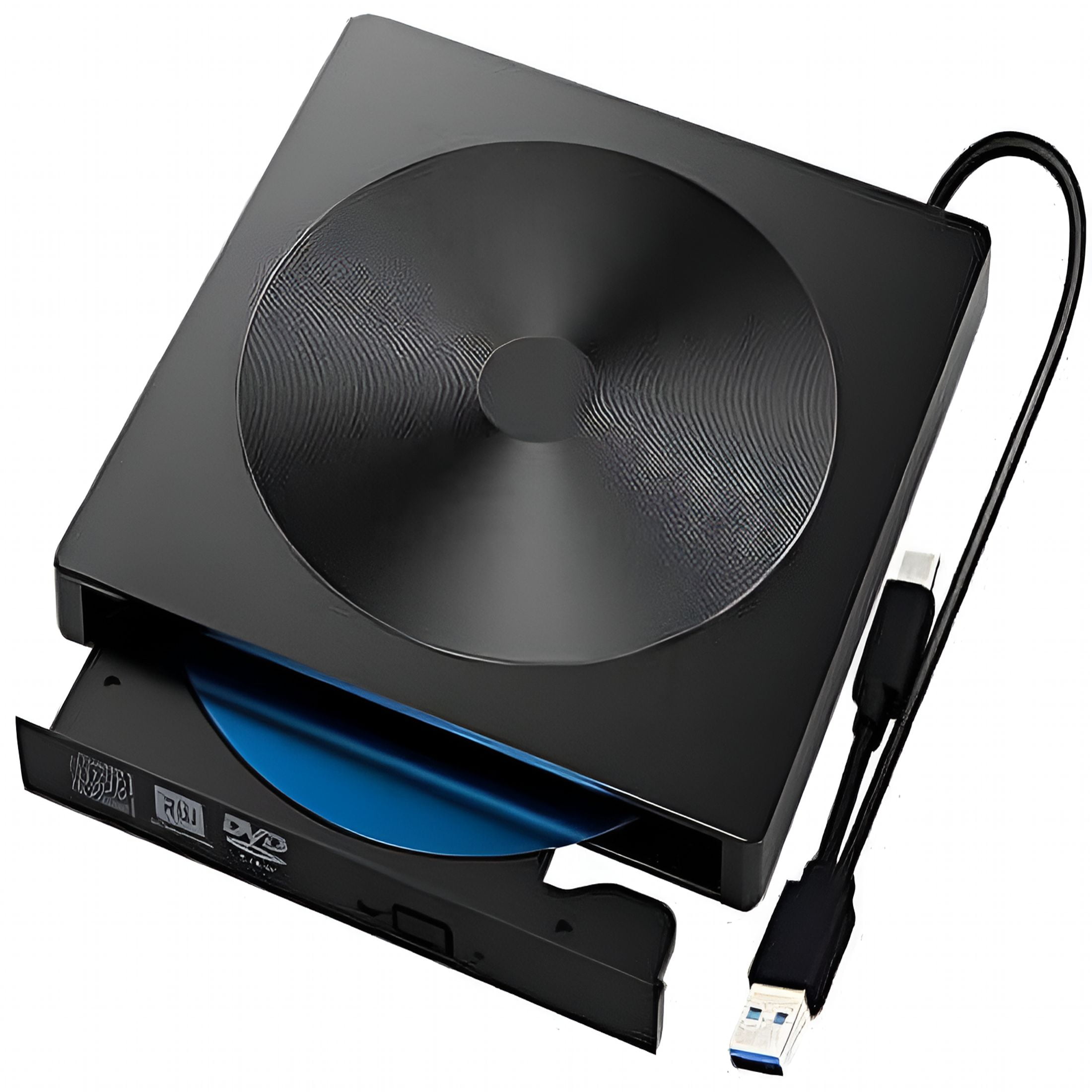 GJX External Blu Ray Dvd Drive 3D, Usb 3.0 And Type-C Blu Ray Cd Dvd ...