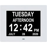 GJX Extra Large Digital Calendar Clock Date Time and Day Clock for ...