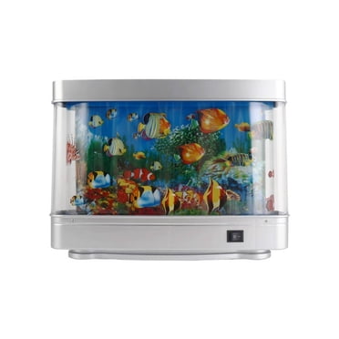Aquarium Tank - Large - Molded Plastic - 1.75 Gallon Capacity - 10.25 ...