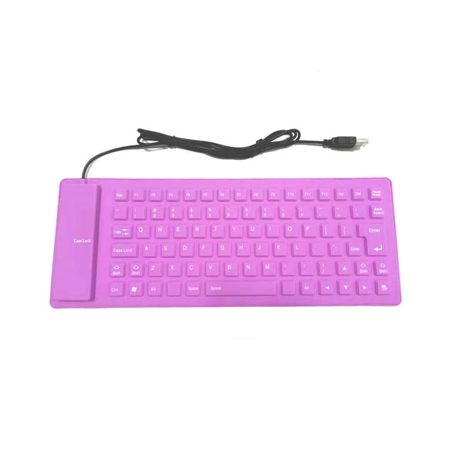 GJX Foldable Keyboard 89 Keys Usb Keyboard Waterproof and Dustproof ...