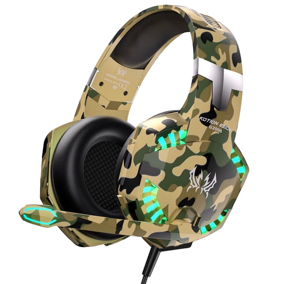 GJX Gaming Headset for Ps5/Ps4/Pc/Mac/Switch/Xbox, Wired Gaming ...