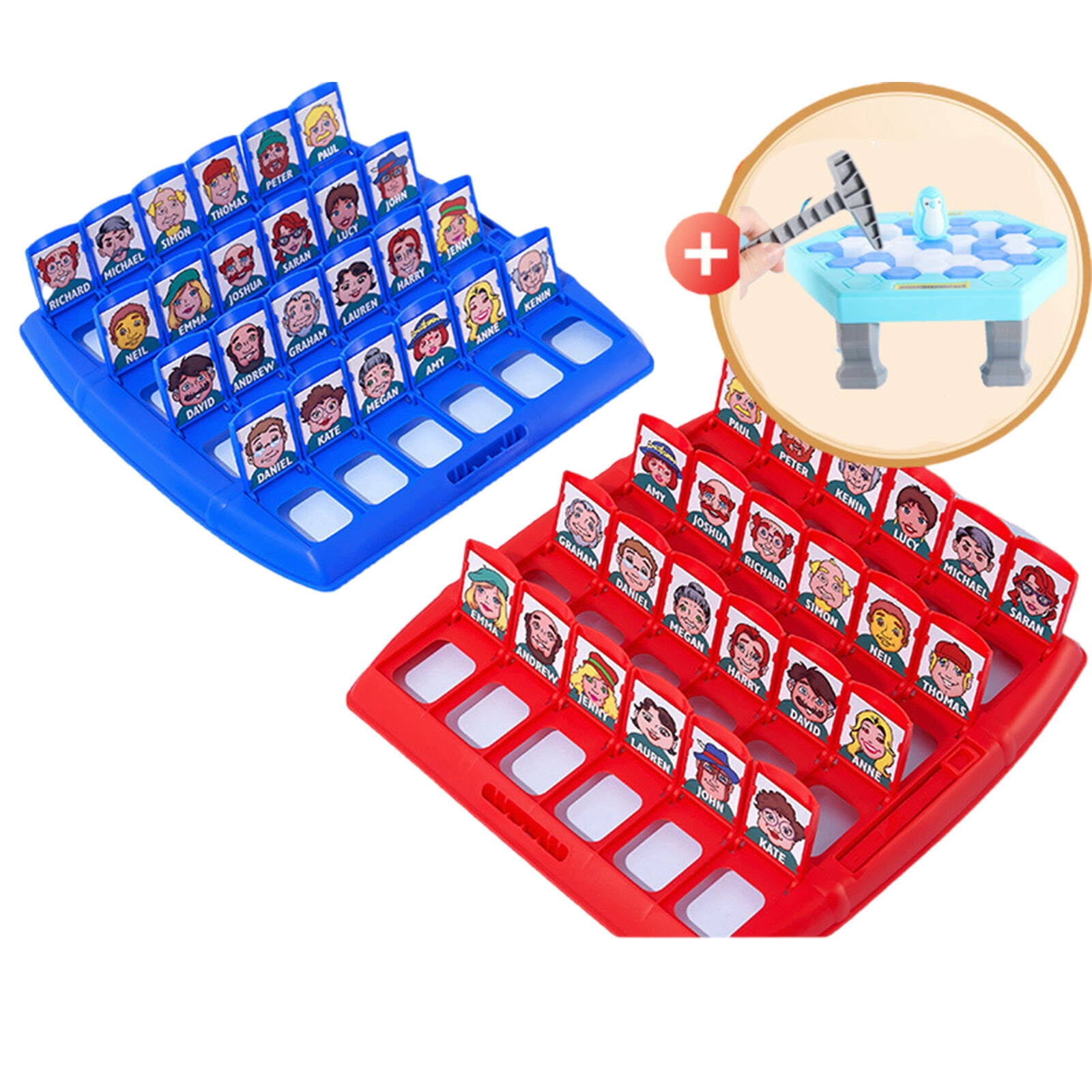 GJX Guess Who Game Enhances Verbal Skills Children' S Interactive Toy ...