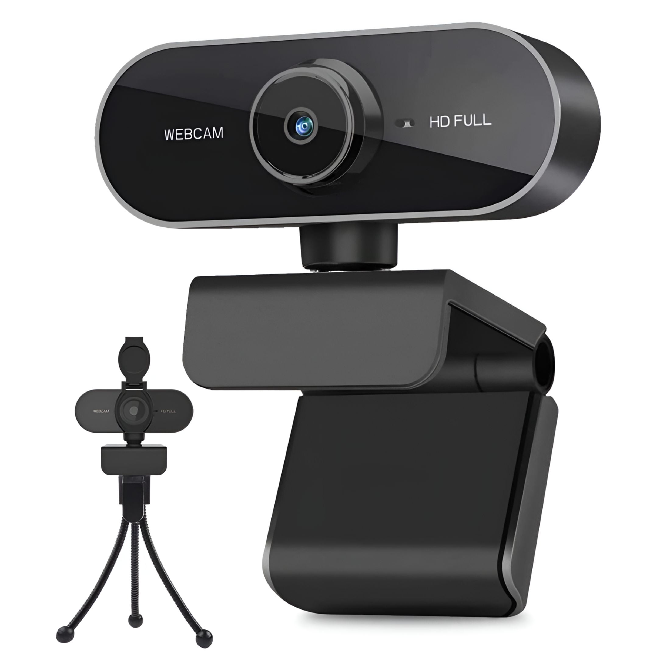 GJX HD 1080p Mic-Enabled Webcam, for Computers PC Laptop Desktop, USB ...
