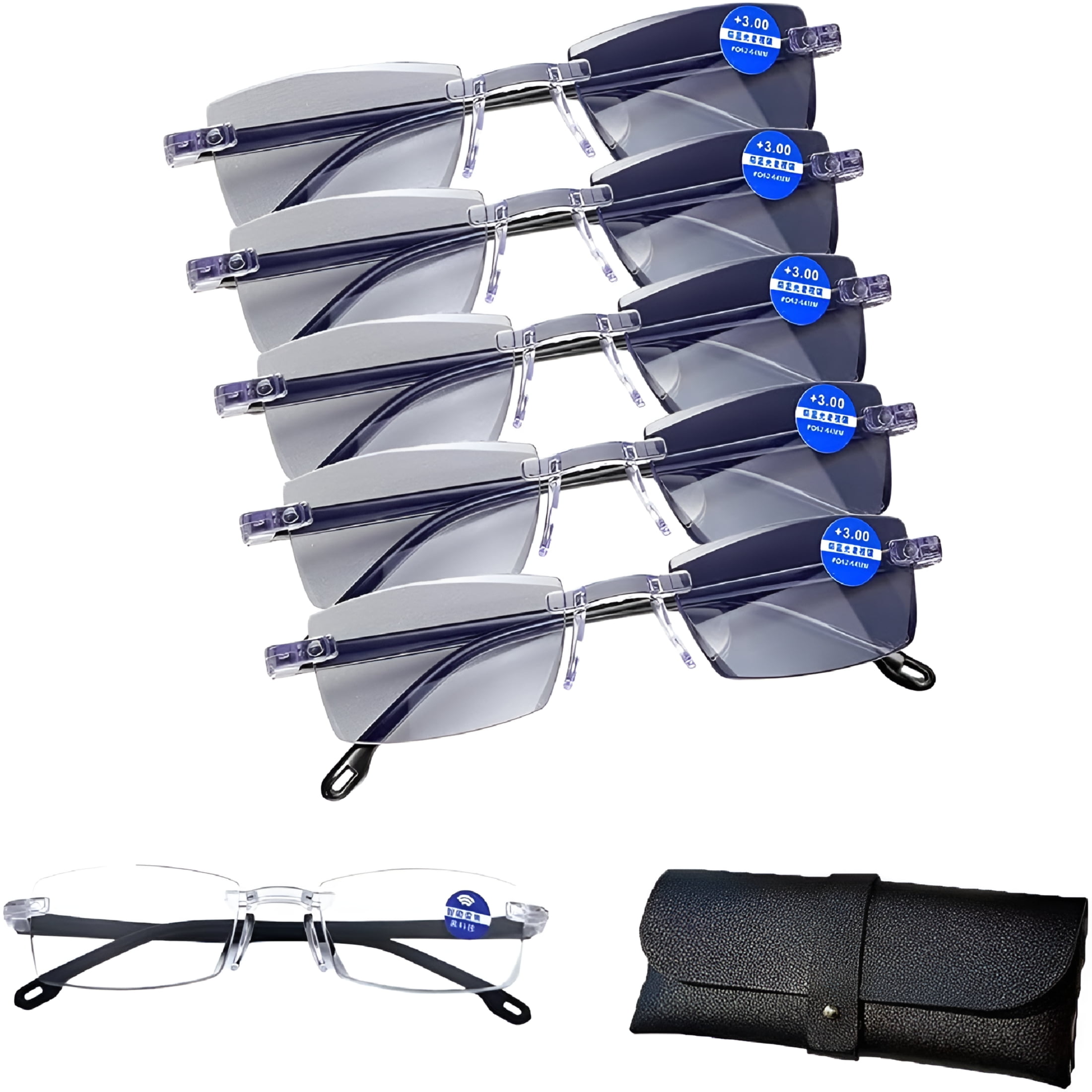GJX 2026 New Intelligent Dual Focus Glasses, Adjustable Glasses Dial ...