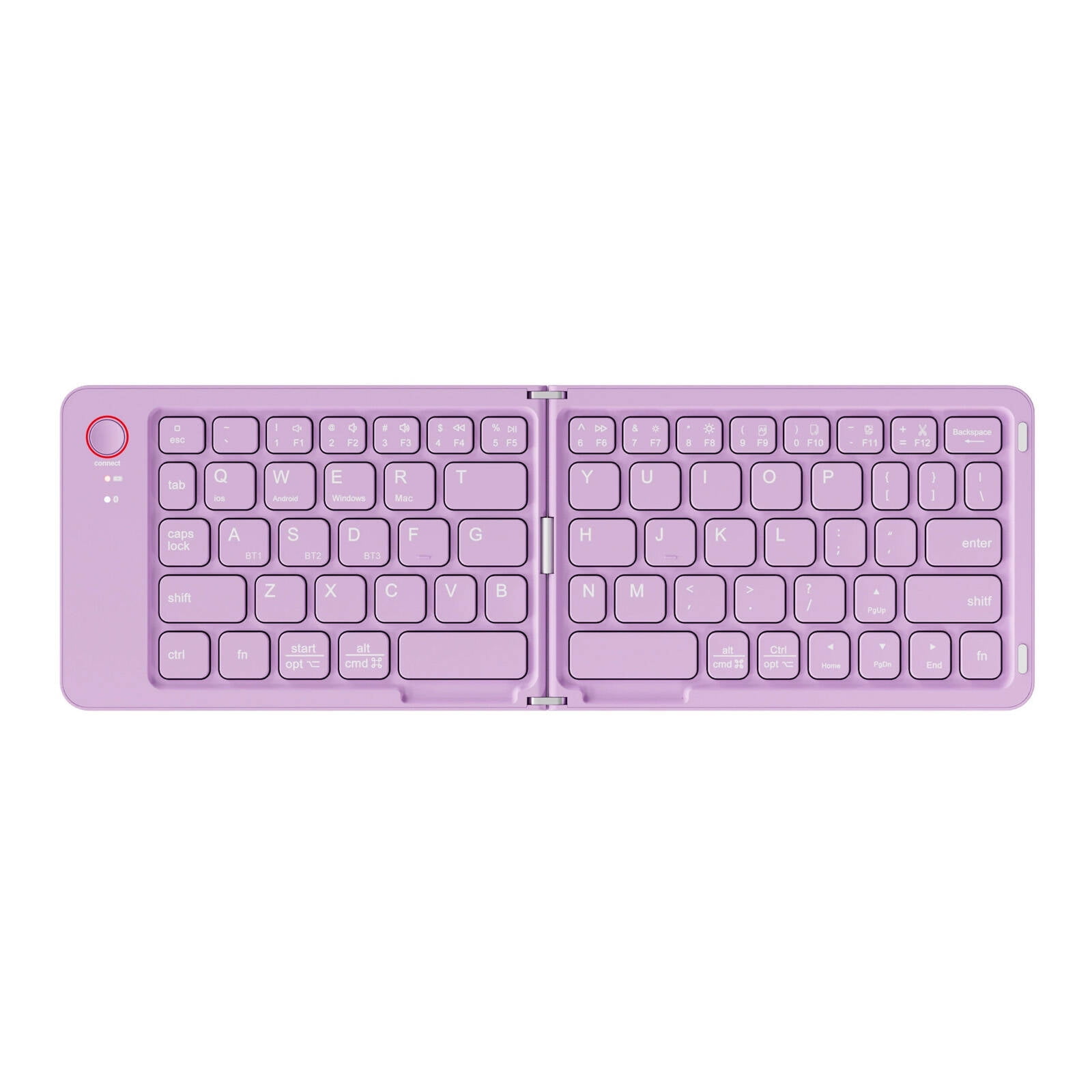 GJX Keyboard and Mouse Magnetic Closure Bluetooth Keyboard and Mouse ...