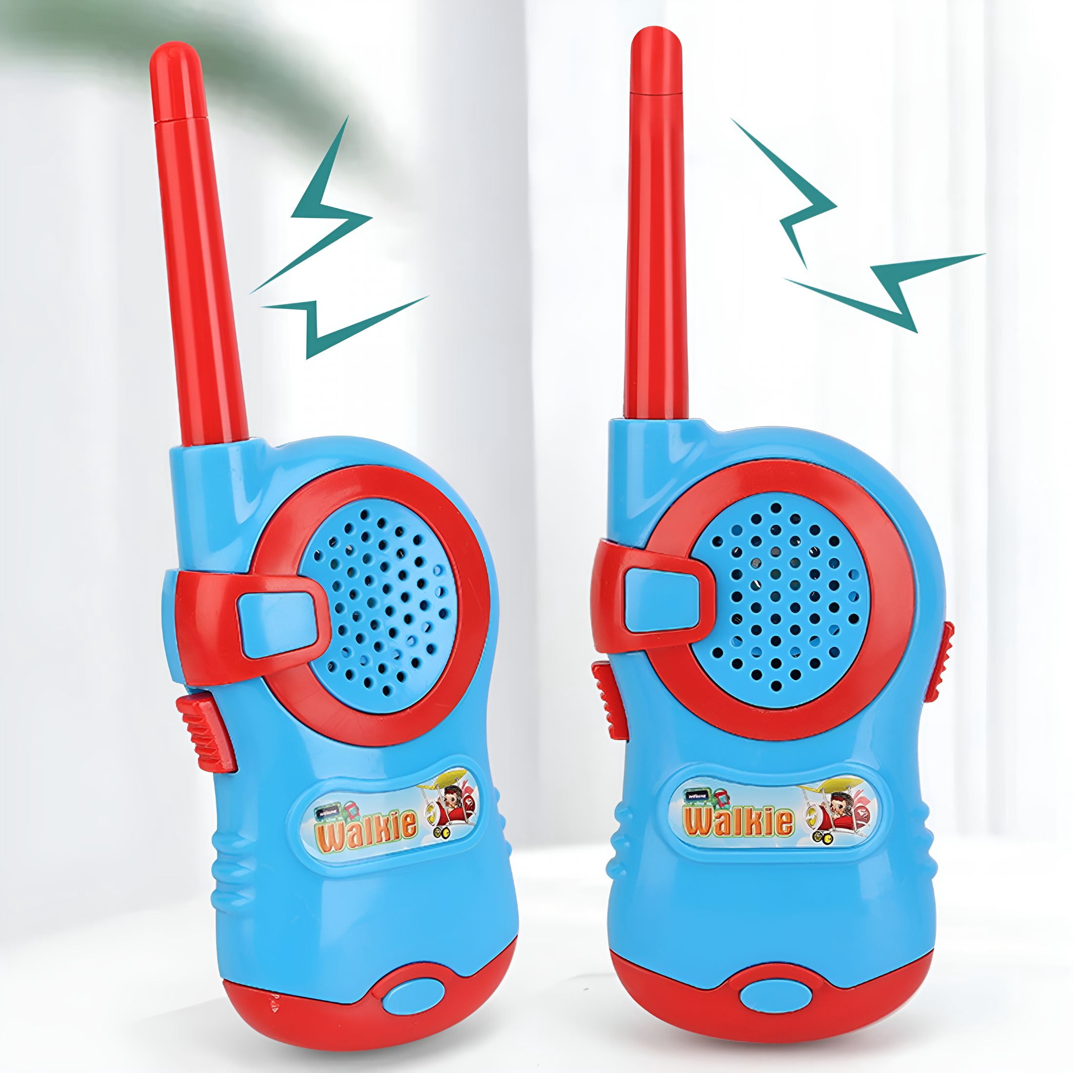GJX Kid Walkie Talkies 2 Pack-Toddler Walkie Talkies with 22 Channels ...