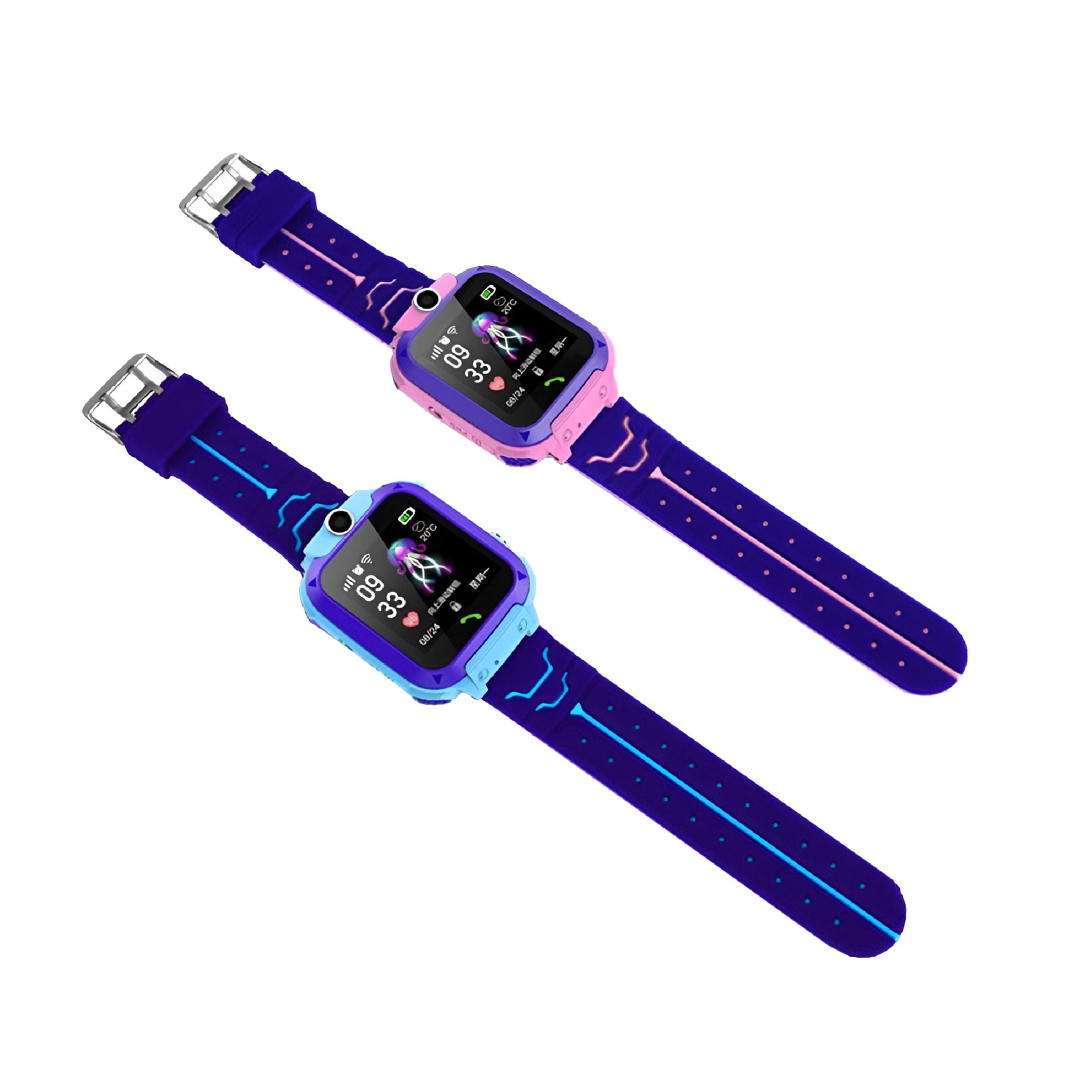 GJX Kids Smartwatch Waterproof AGPS Tracker Anti-Lost Smart Watch Phone ...