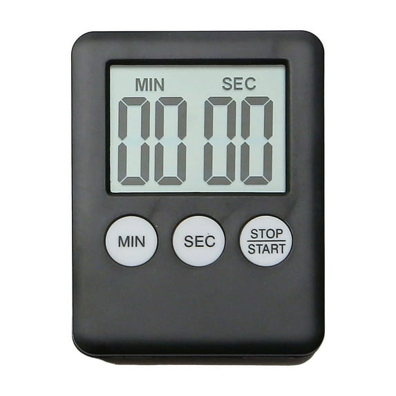 GJX Kitchen Timer Kitchen Timers for Cooking Digital Timer,Black ...