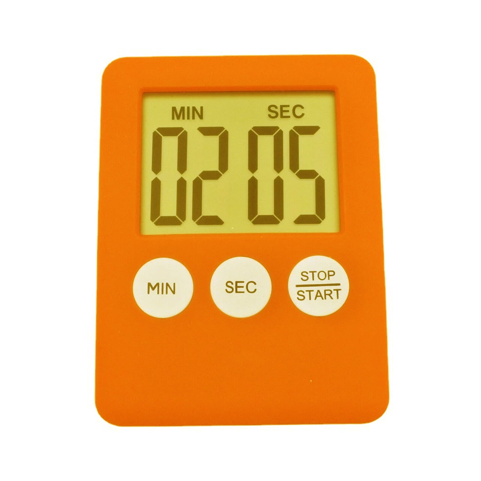 GJX Kitchen Timer Kitchen Timers for Cooking Digital Timer,Orange ...