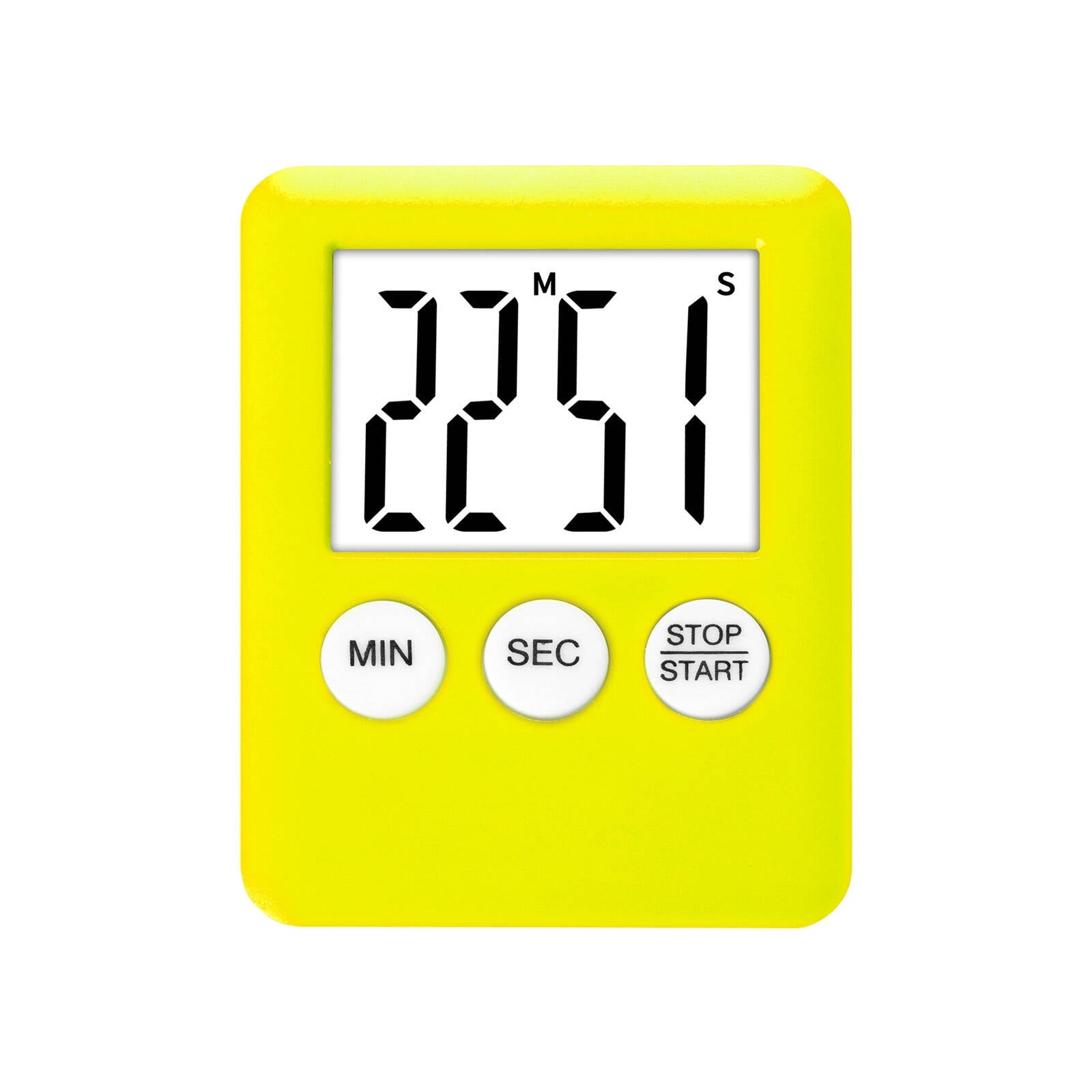GJX Kitchen Timer Kitchen Timers for Cooking Digital Timer,Yellow ...