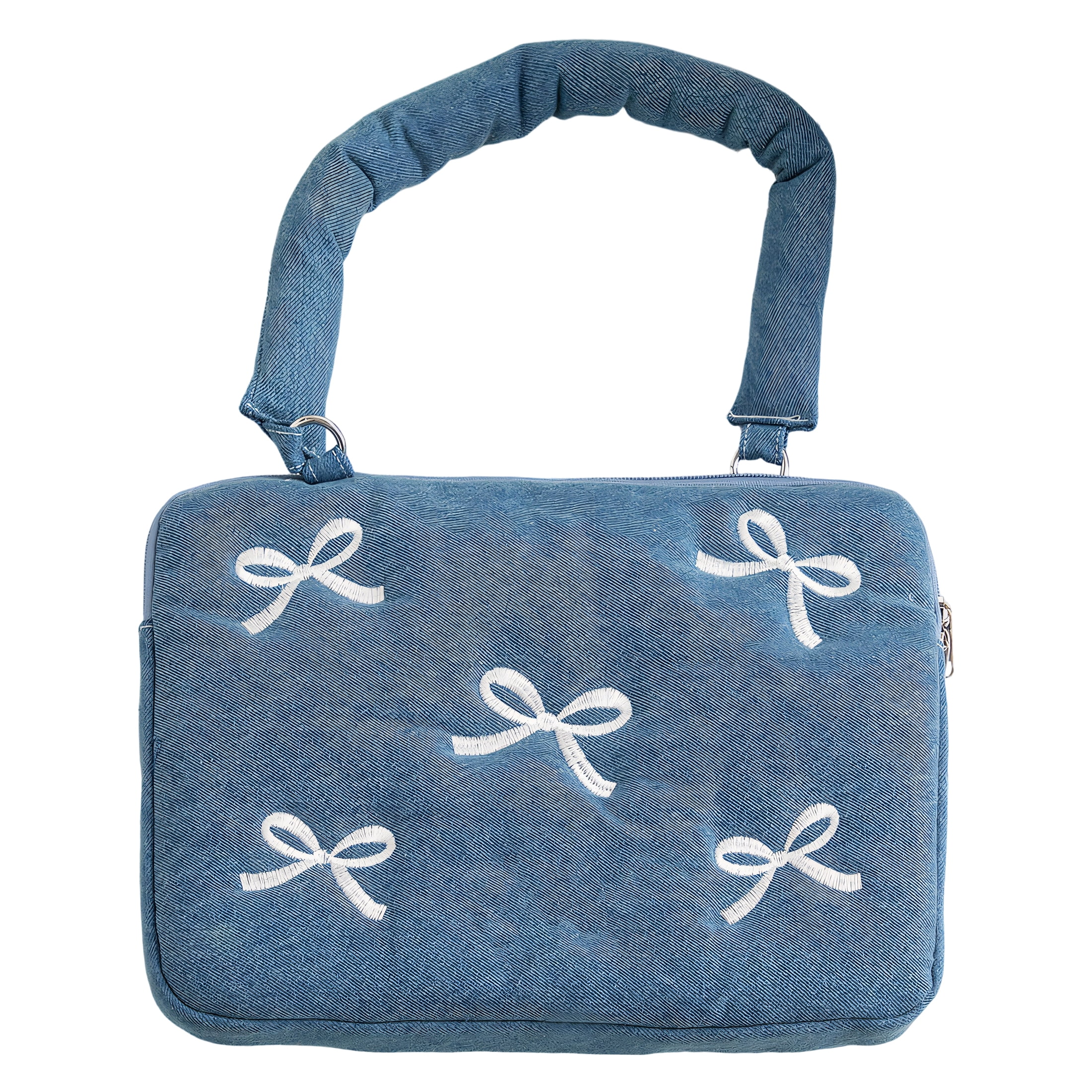 GJX Laptop Sleeve,Denim Laptop Case for Lenovo,13 Inch with Butterfly ...