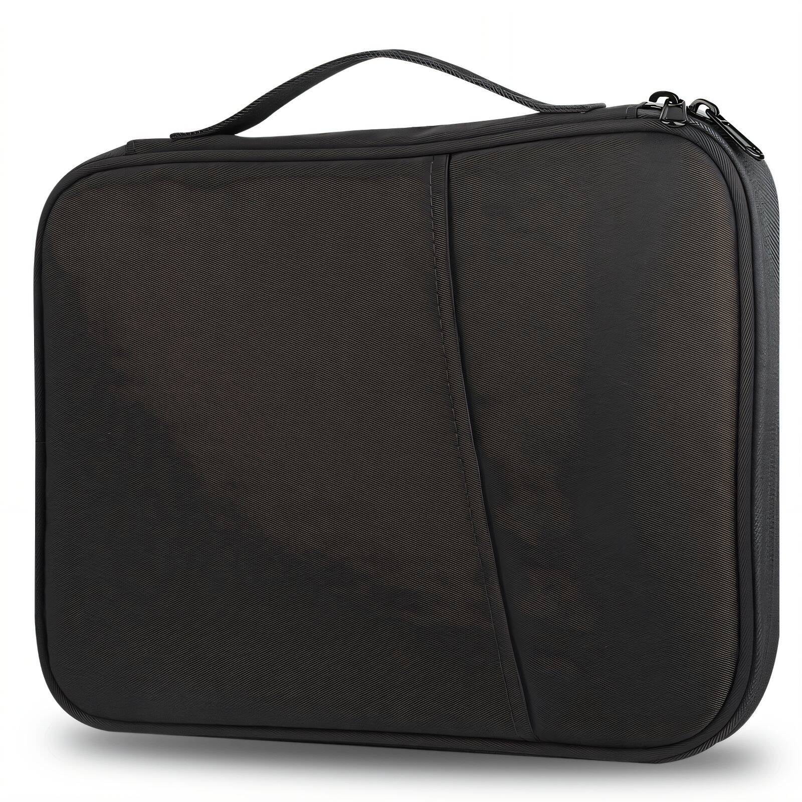 GJX Laptop Sleeve,Zipper Design Laptop Case,Multi-Layer Compartments ...