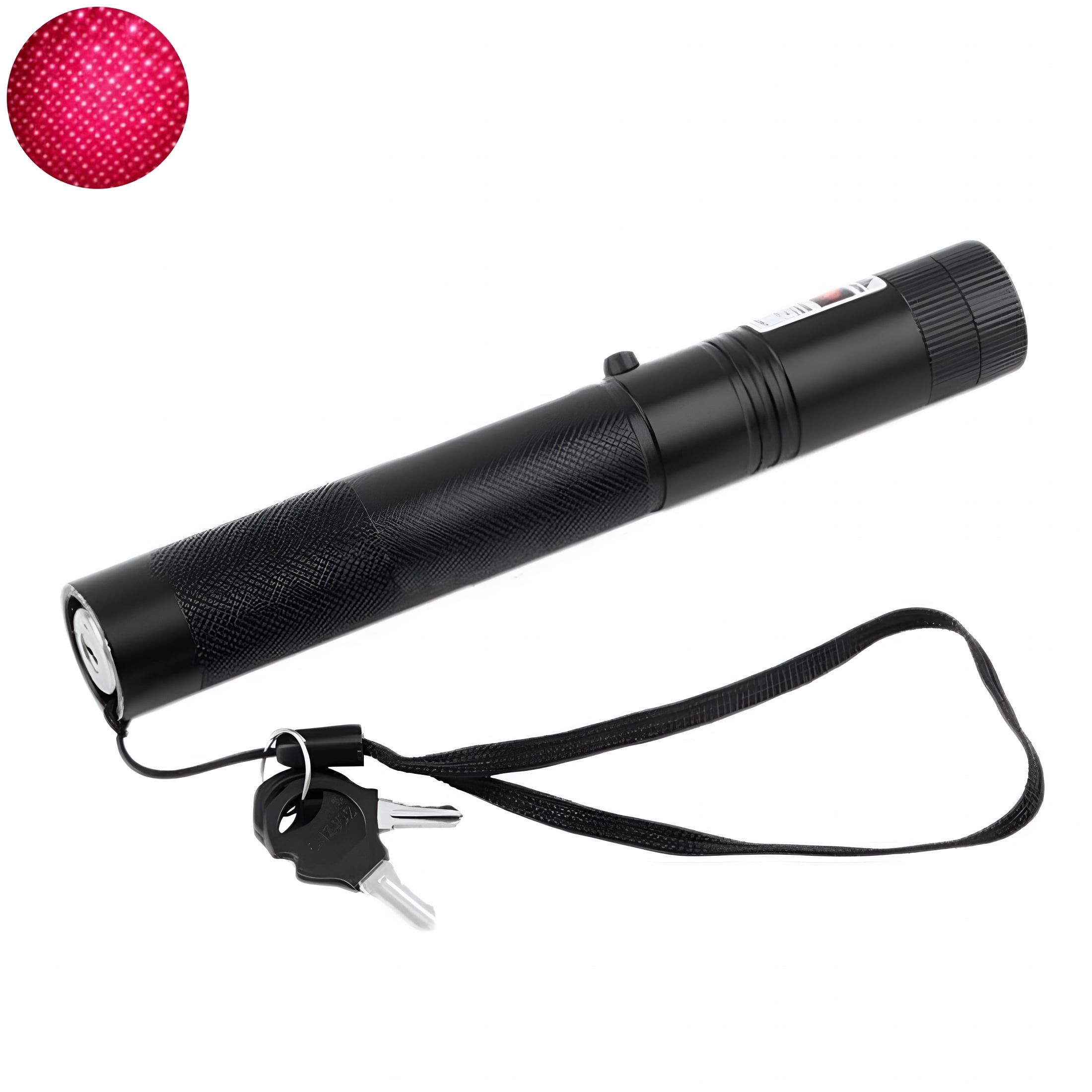 GJX Laser Pointer Pen Rechargeable High Beam Red/Purple/Green Light ...