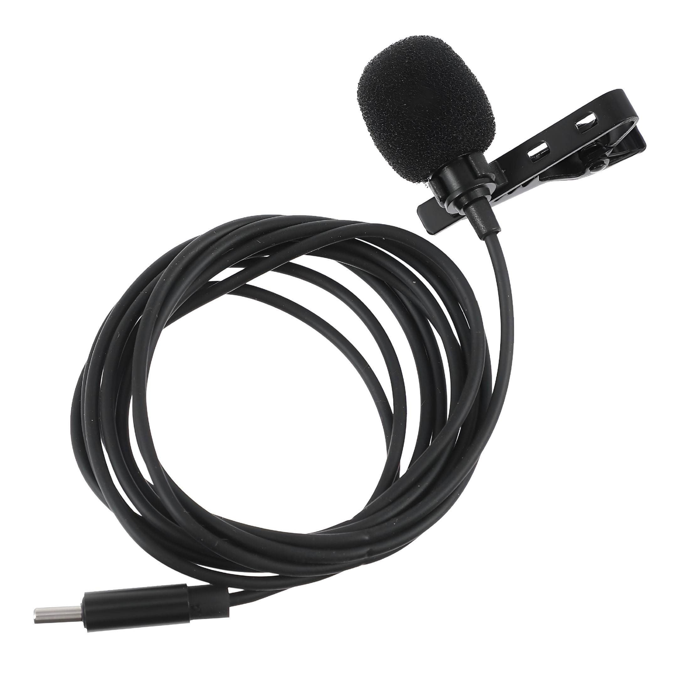 GJX Lavalier Microphone Clip On Microphone Professional Mic - Walmart.com