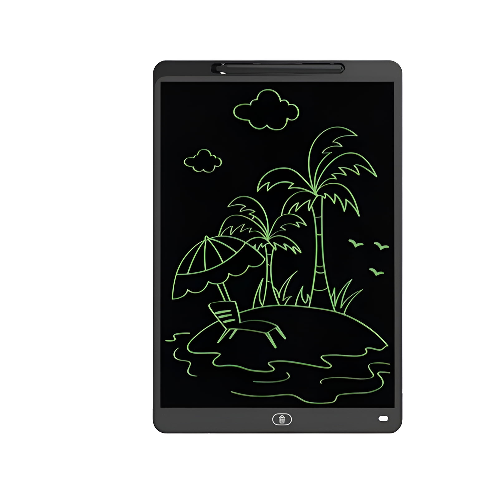 GJX Lcd Writing Tablet for Kids,Smooth Pen Curve Lcd Writing Tablet,No ...