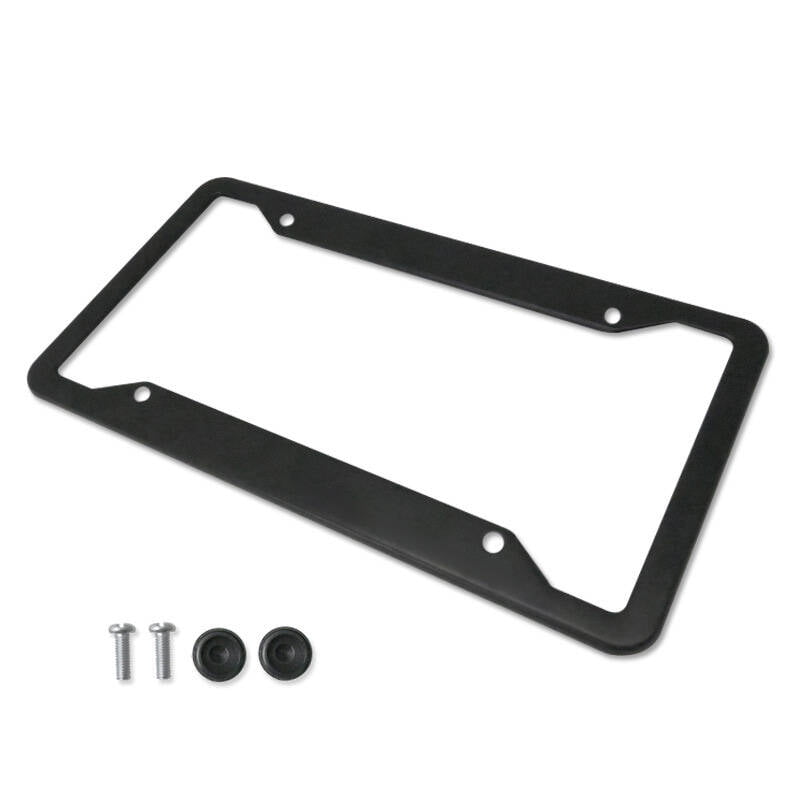 GJX License Plate Frames Stainless Steel License Plate Finely Polished ...