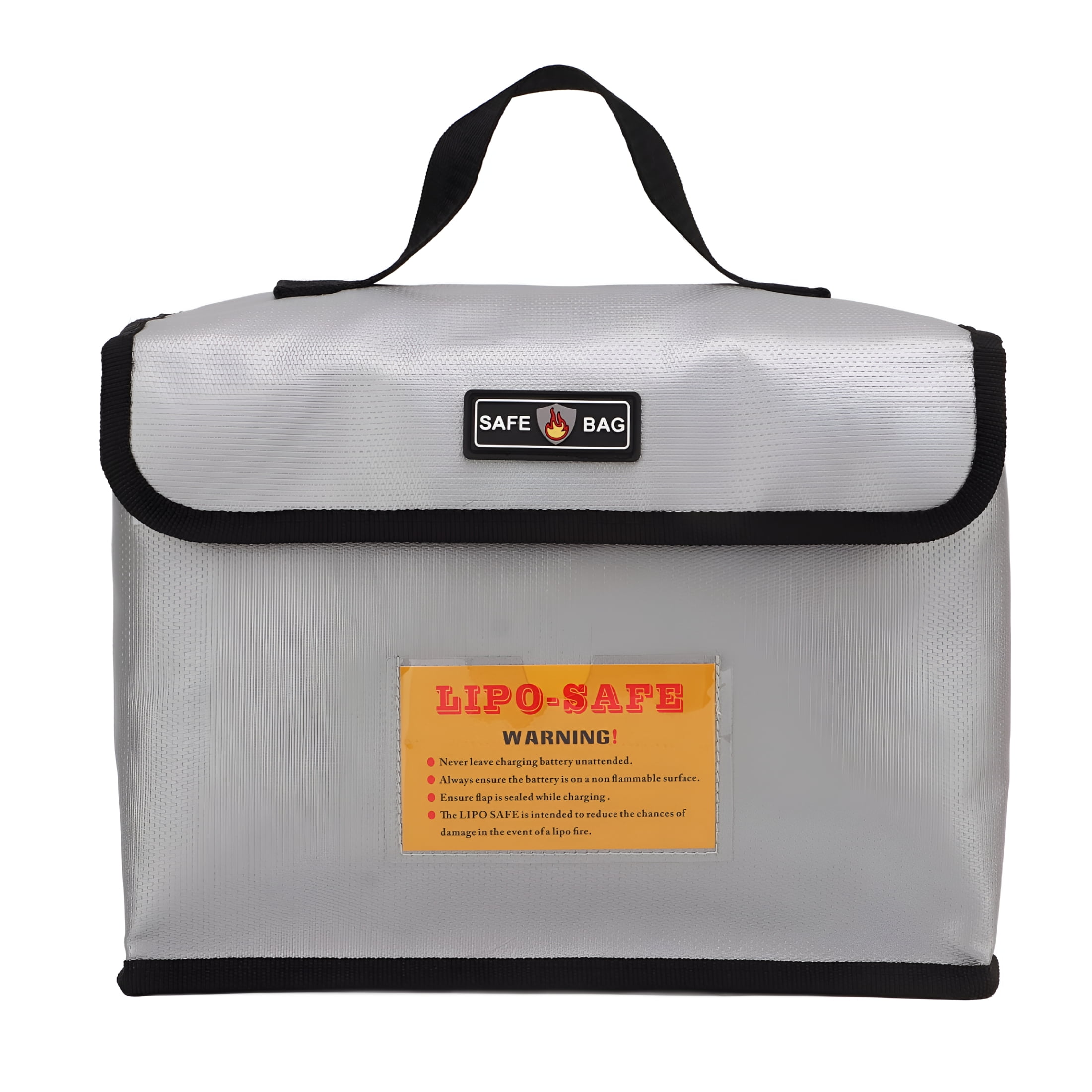GJX Lithium Battery Explosion Proof Bag Zipper Closure Portable ...