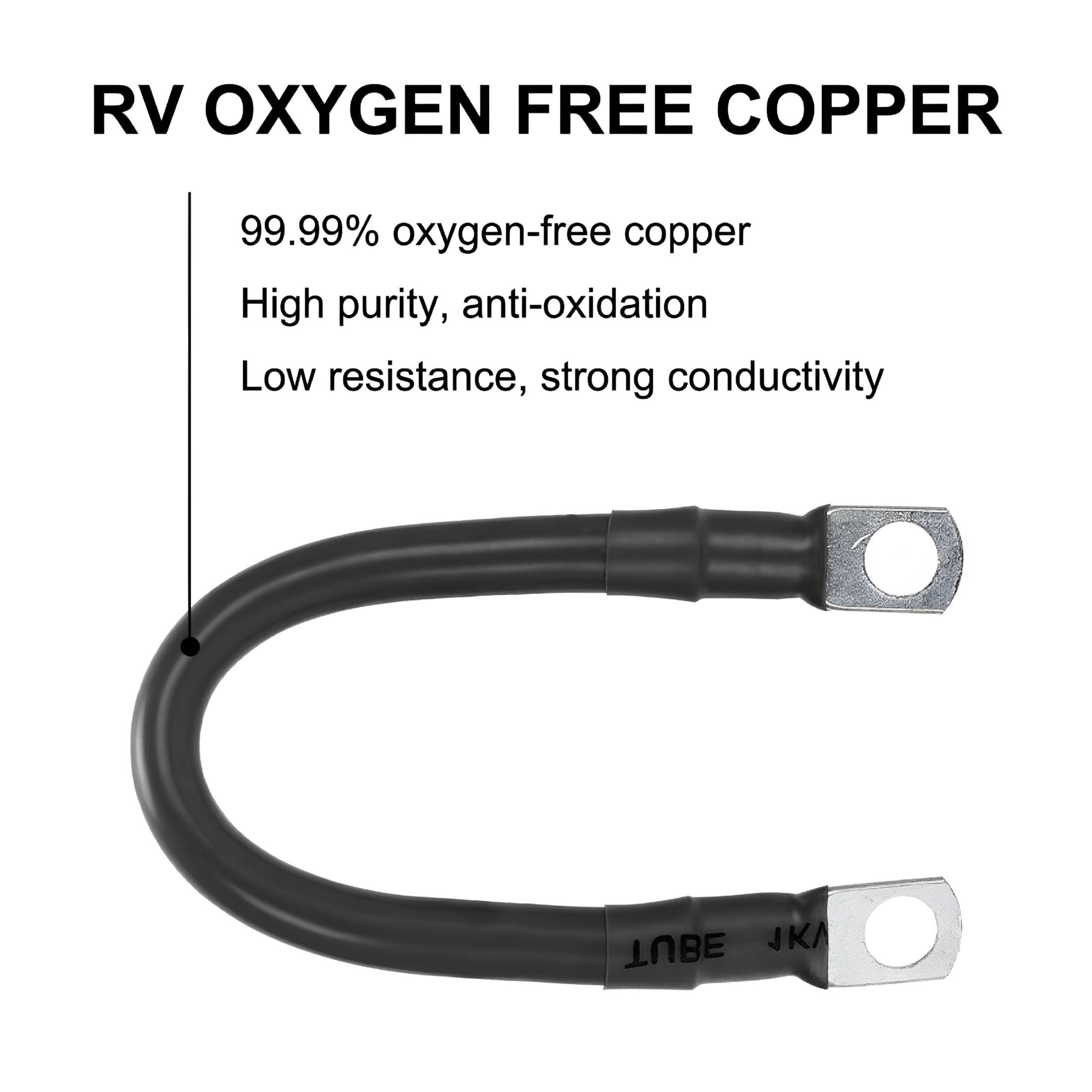 GJX Marine Battery Cables, Battery Wire Cable, Inverter Cables with ...