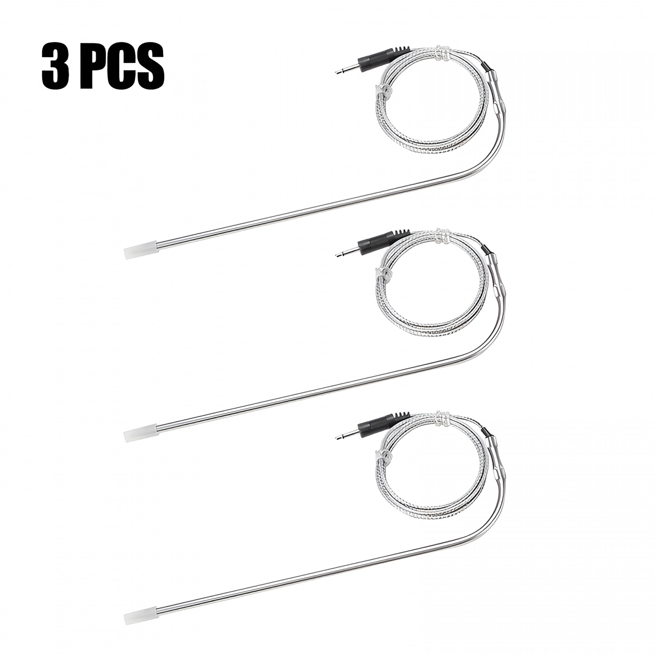 GJX Meat Probe,3Pcs Meat Grill Cooking Thermometer Probe Replacement ...