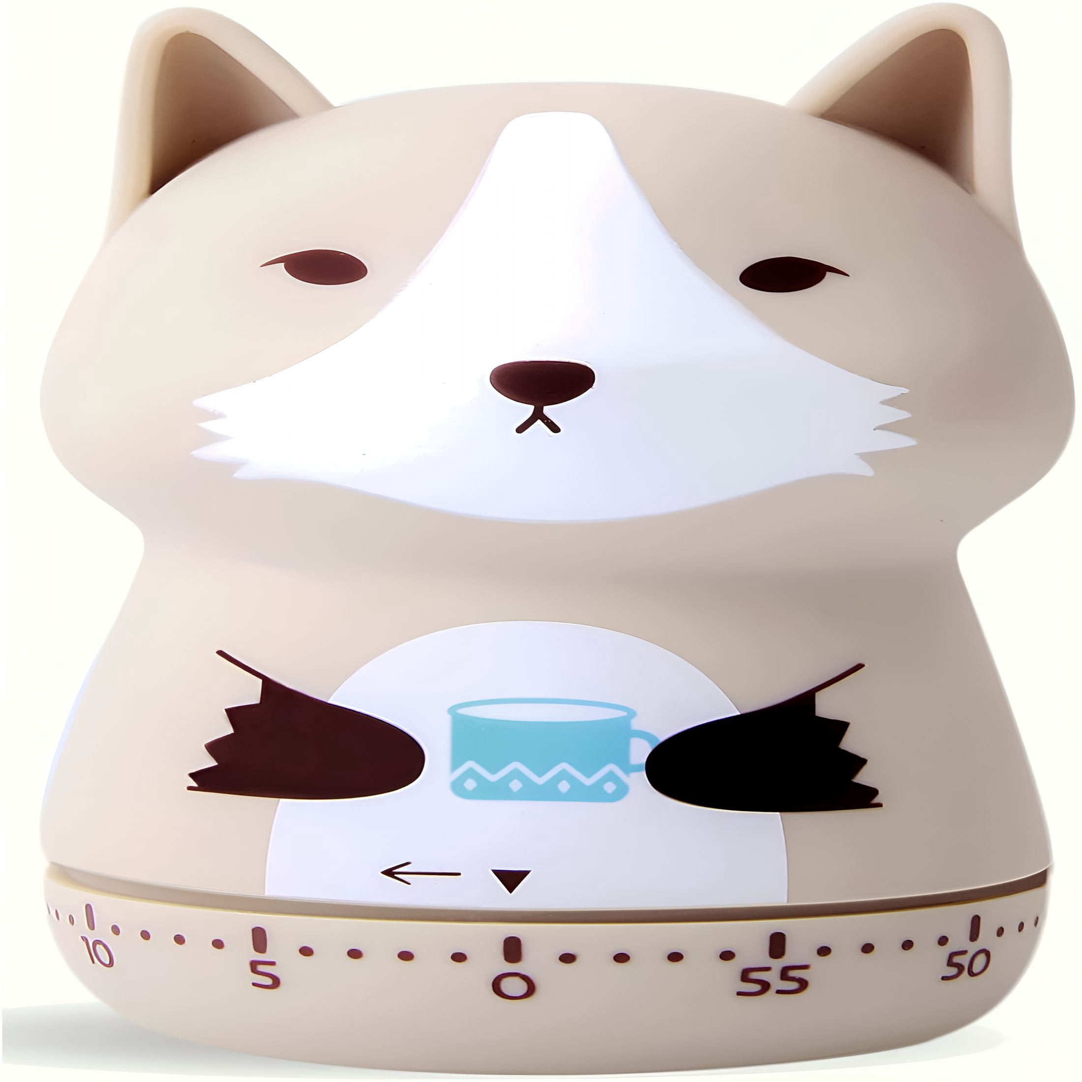 GJX Mechanical Kitchen Timer,Cute Animal Timer for Kids,Wind Up 60 ...