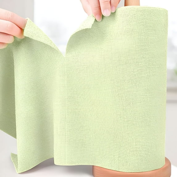 GJX Microfiber Towel Roll Cloth 10 Inches x 10 Inches (20 Towels ...