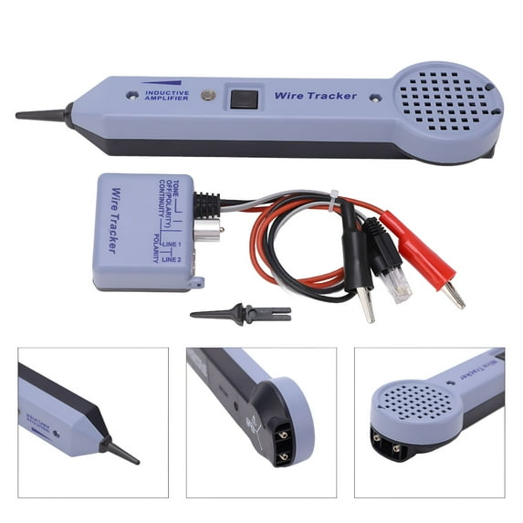GJX Network Cable Tracing Tester Kit,Audio Adjustable Induction ...