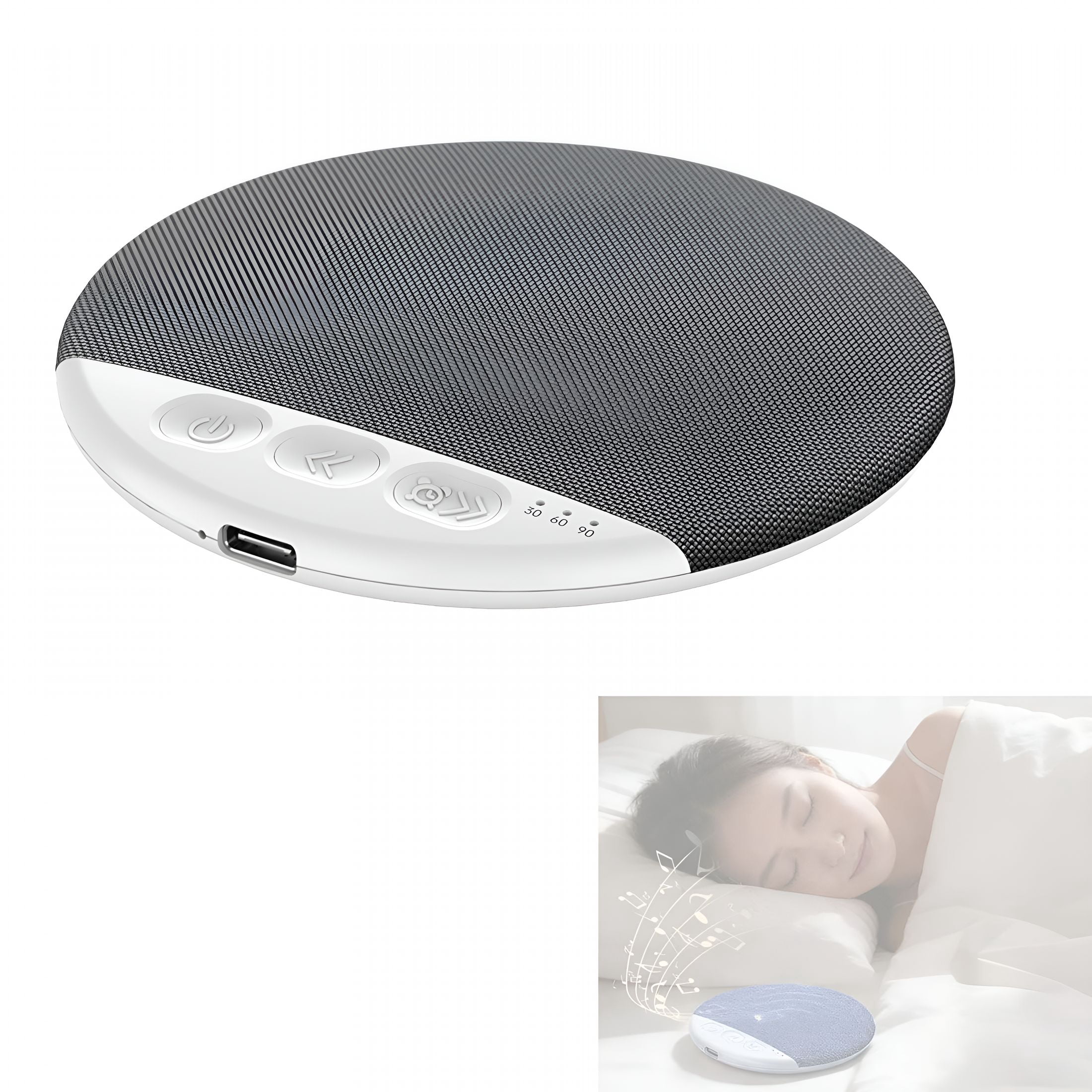 GJX New Sleep Pillow Speaker-Under Pillow Speaker Bluetooth for ...
