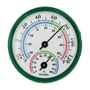Digital Hygrometer Indoor Thermometer, Temperature Humidity Gauge with ...