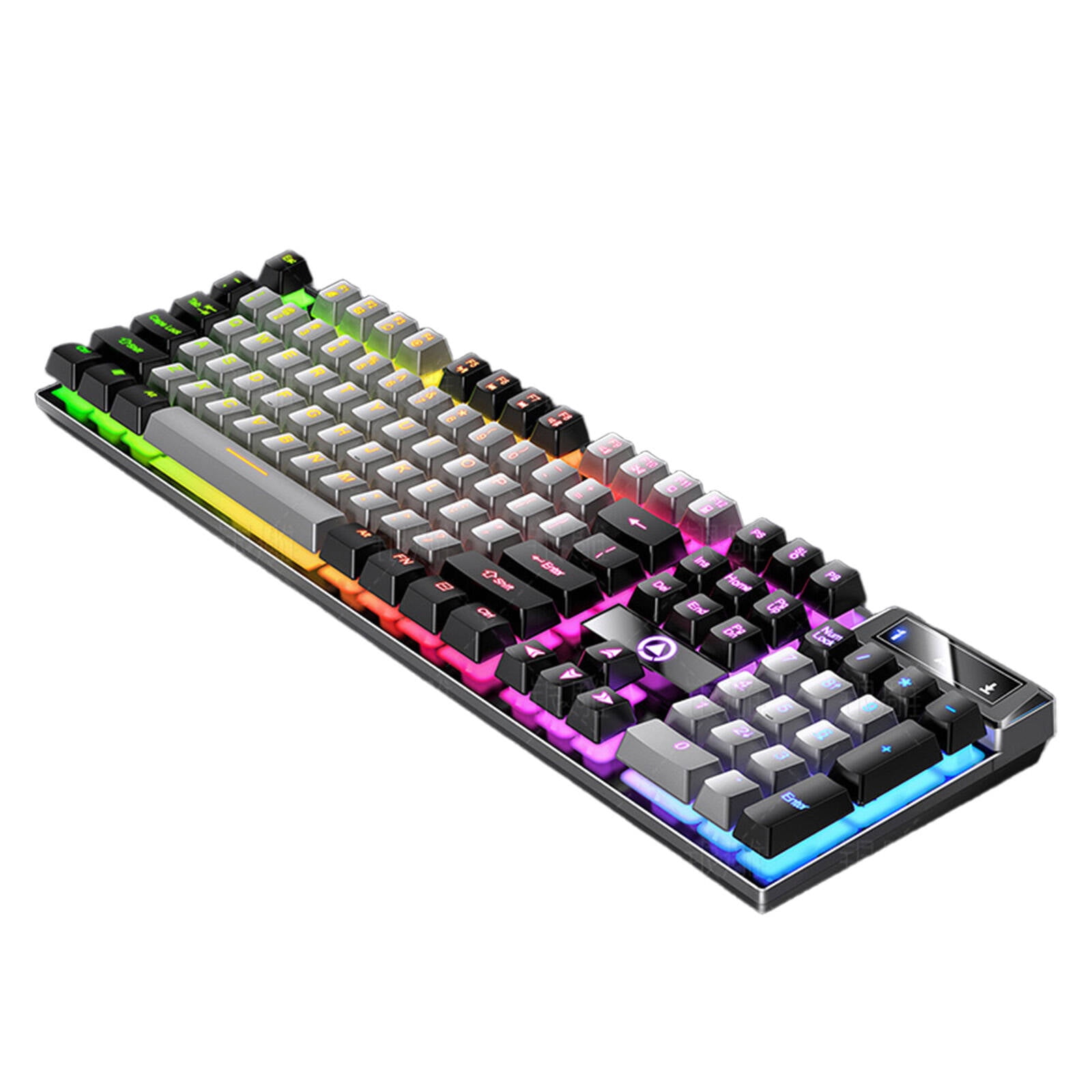 GJX Pc Gaming Keyboards Comfortable Light Up Keyboard Precision ...