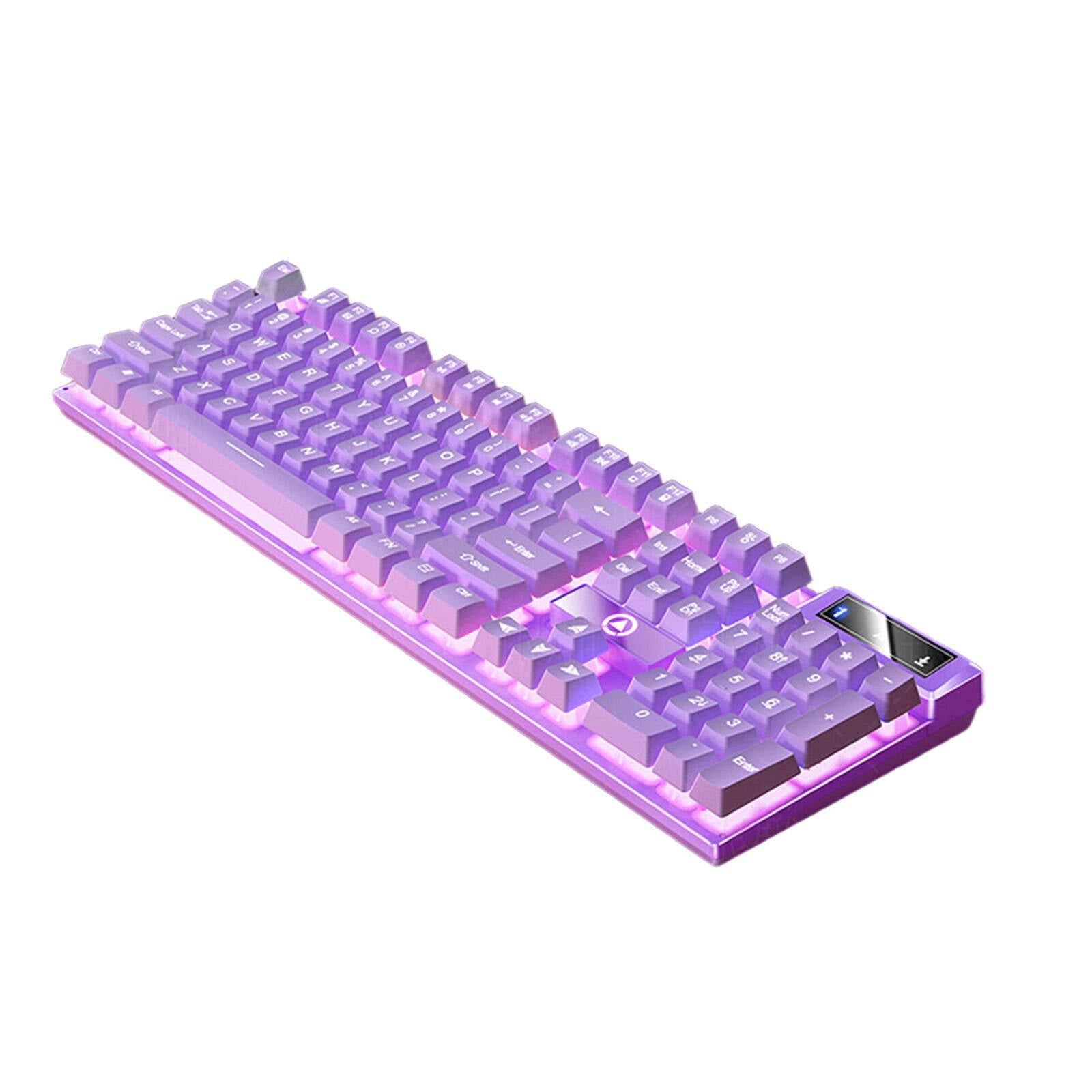 GJX Pc Gaming Keyboards Multi-Functional Light Up Keyboard Precise ...