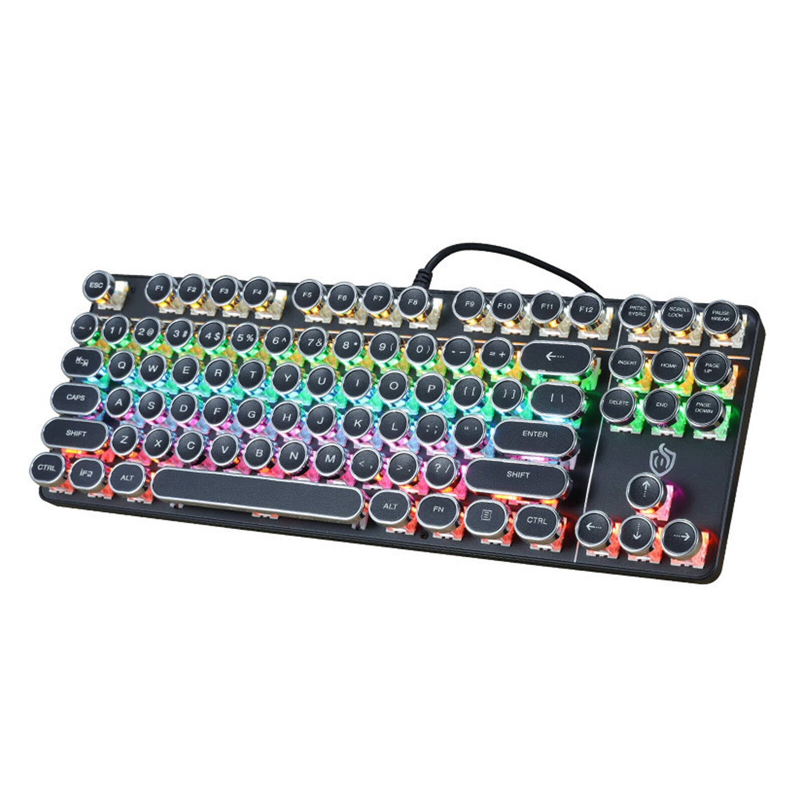 GJX Pc Gaming Keyboards Wired Connection Light Up Keyboard Flexible ...