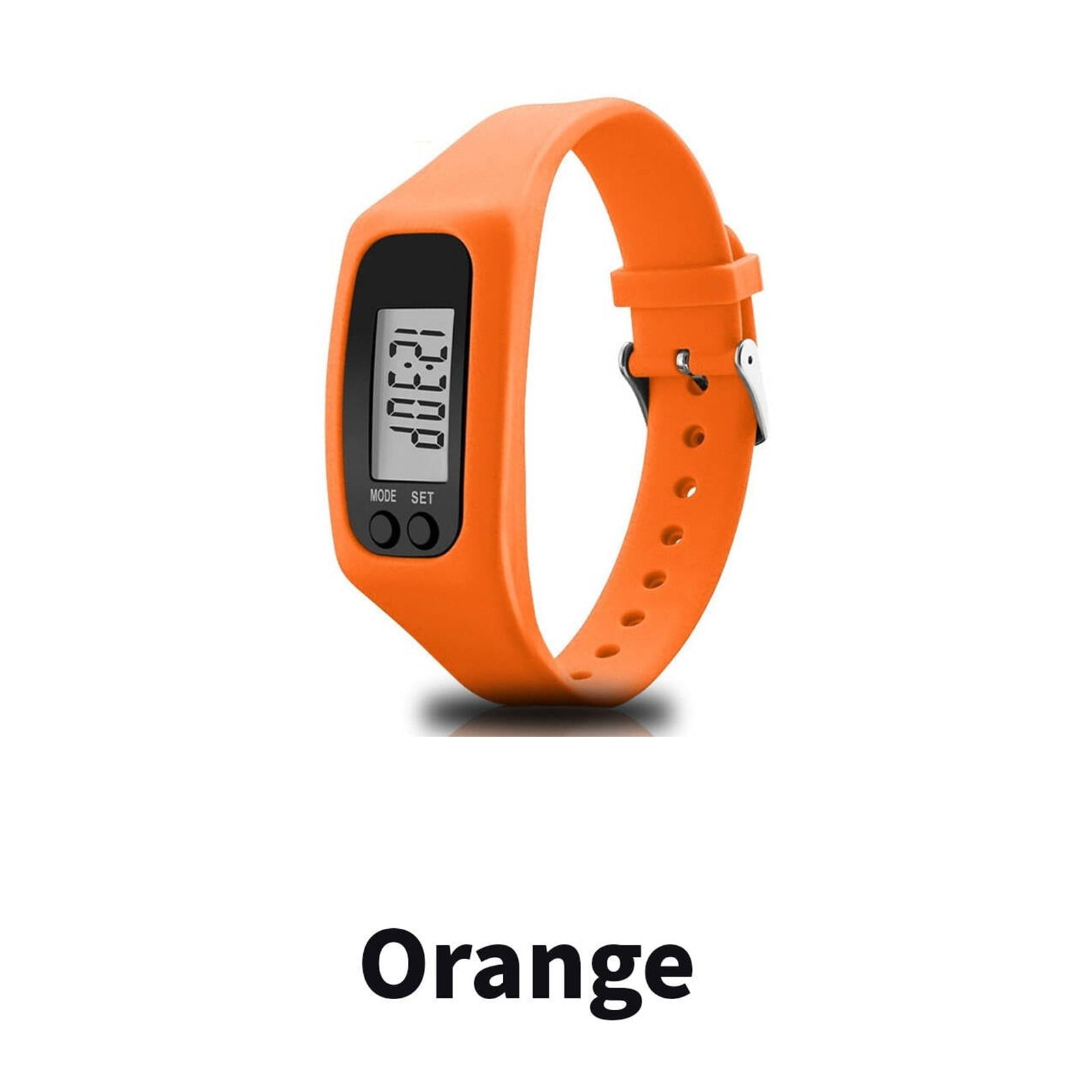 GJX Pedometer,Real-Time Motion Recording Step Counter,Wristband Step ...