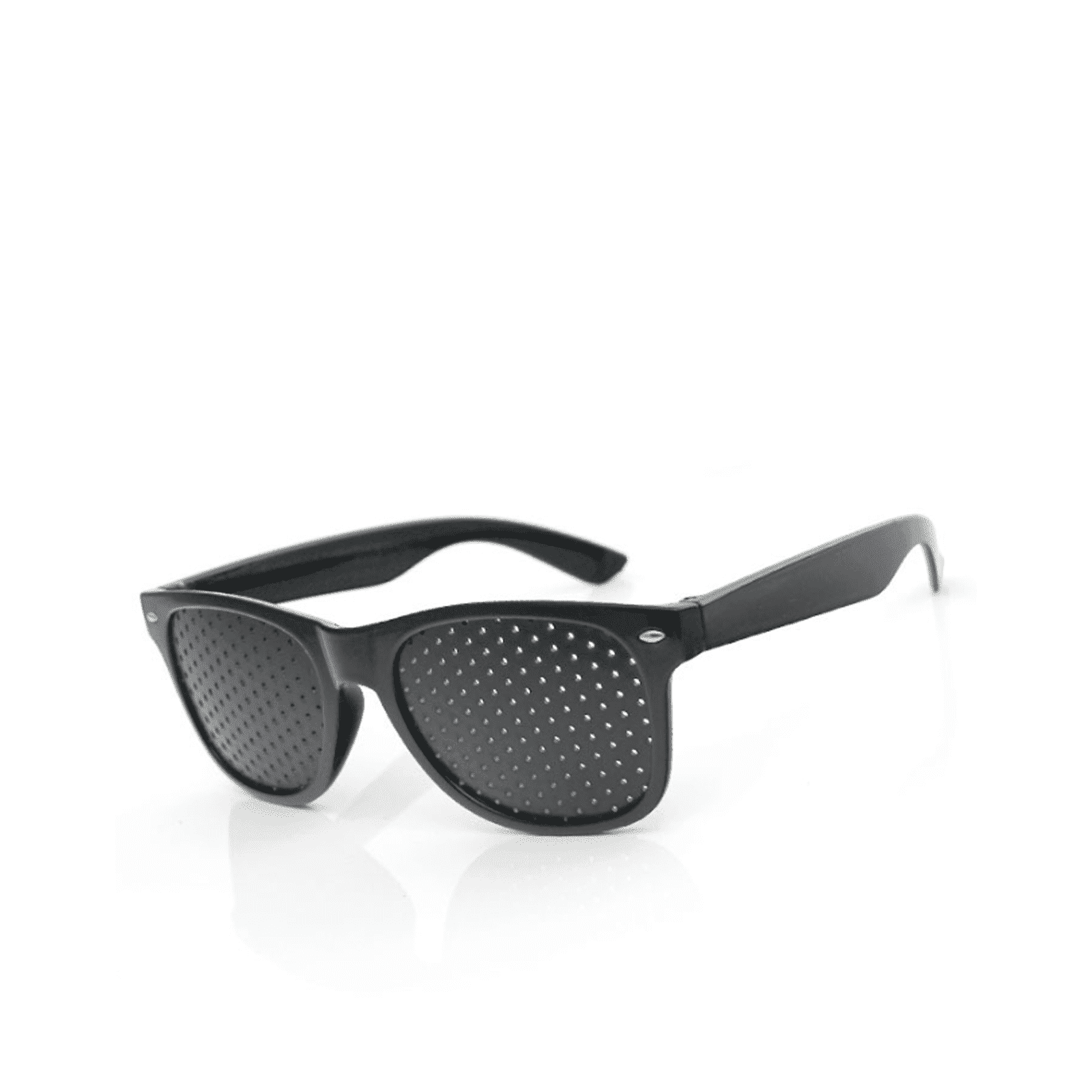 GJX Pinhole Glasses, Multi-Hole Eyesight Improver, Ergonomic Vision ...