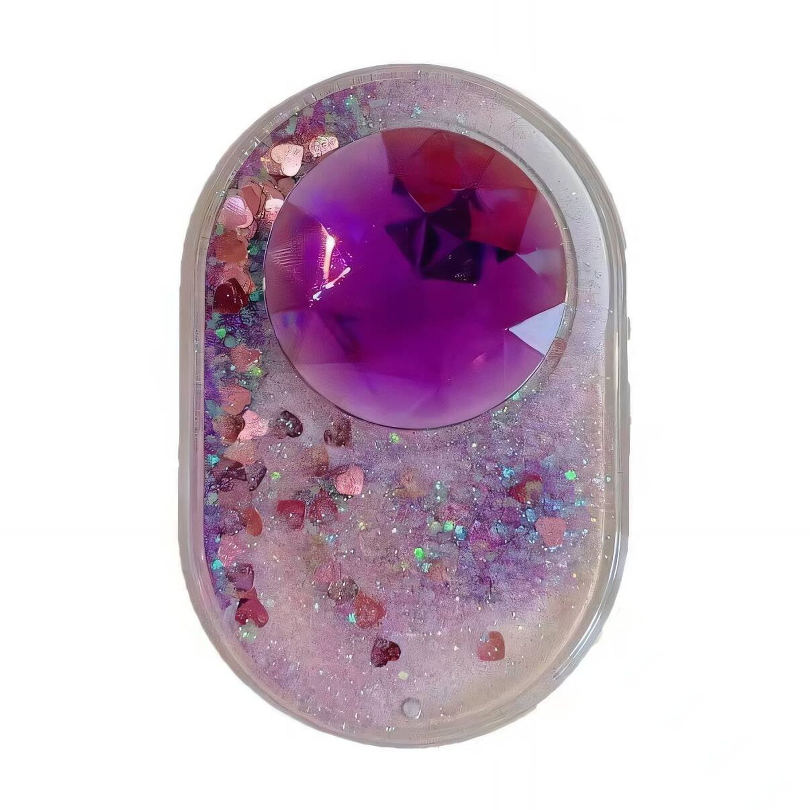 GJX Pop Socket for Iphone Elegant Liquid Sparkle Design Pop Socket Just ...