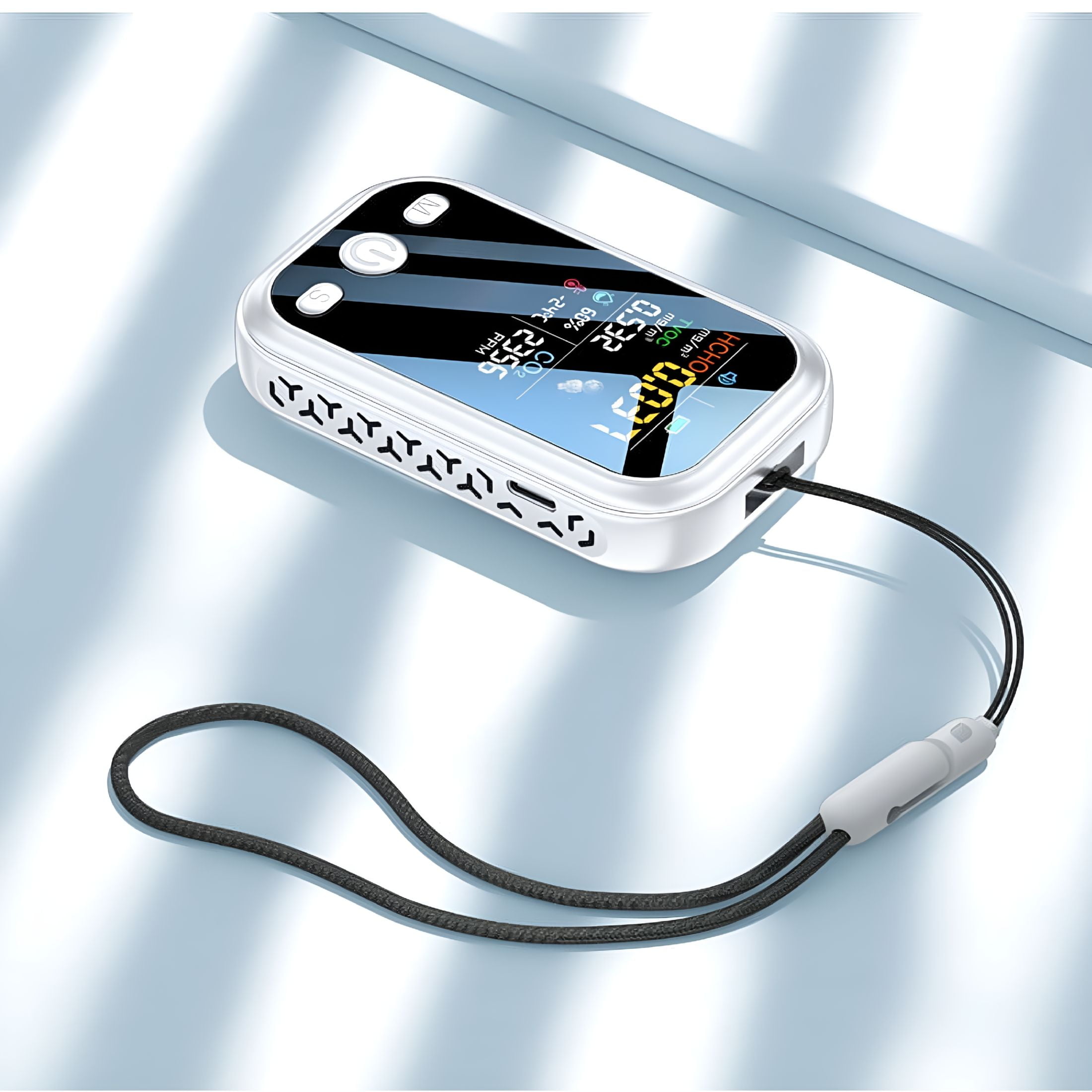 GJX Portable 3-in-1 CO Detector,Handheld Carbon Monoxide Sensor ...