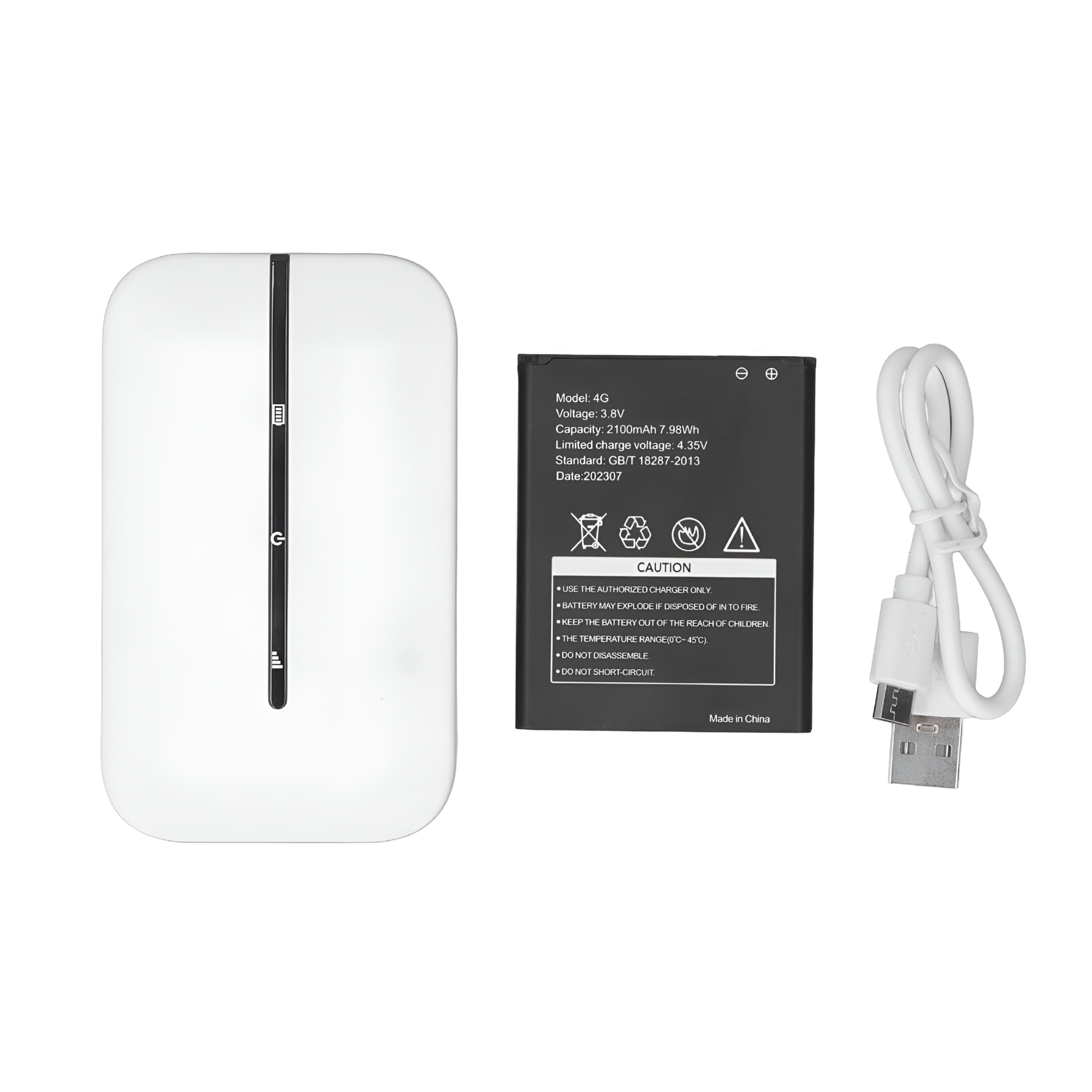 GJX Portable 4G Lte Router,Unlocked,300Mbps Wi-Fi,Sim Card Slot,2100Mah ...