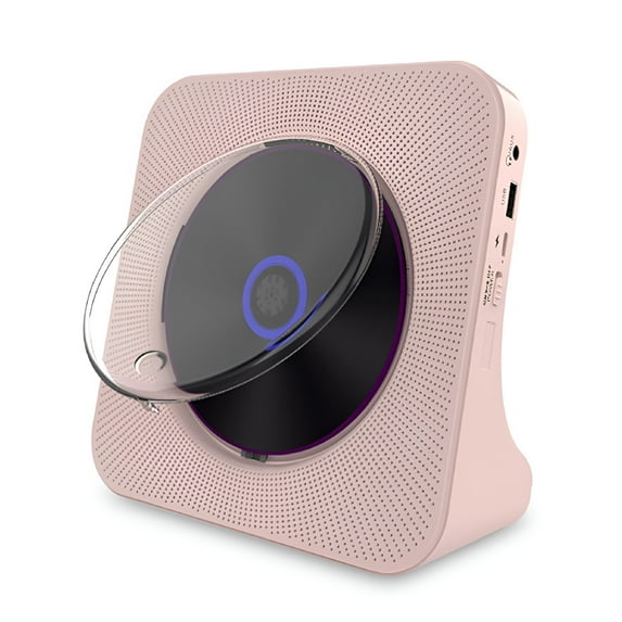 GJX Portable CD Player Built-in Speakers with Bluetooth Receive and ...