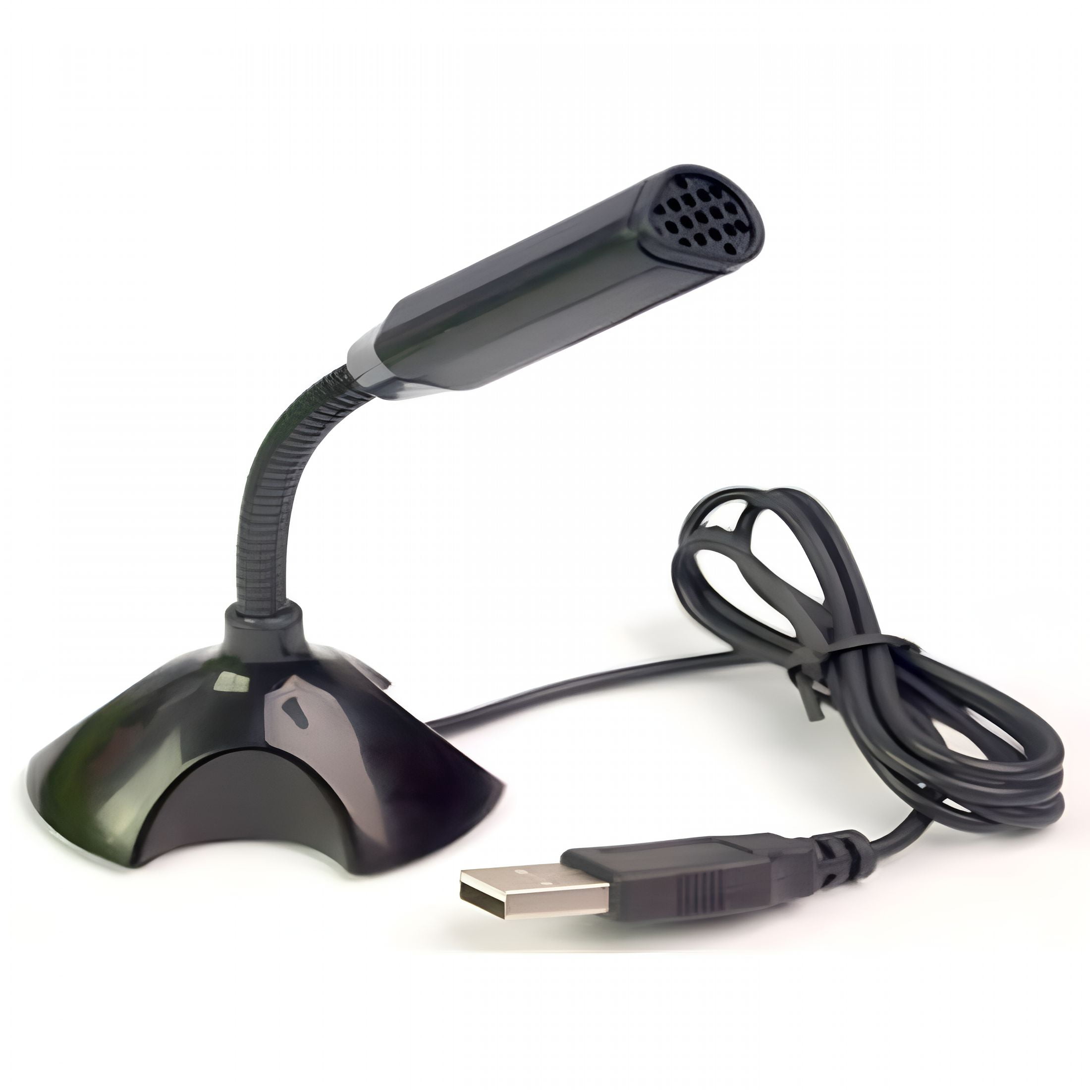 GJX Portable Studio Speech Mini USB Microphone Stand Mic With Holder ...