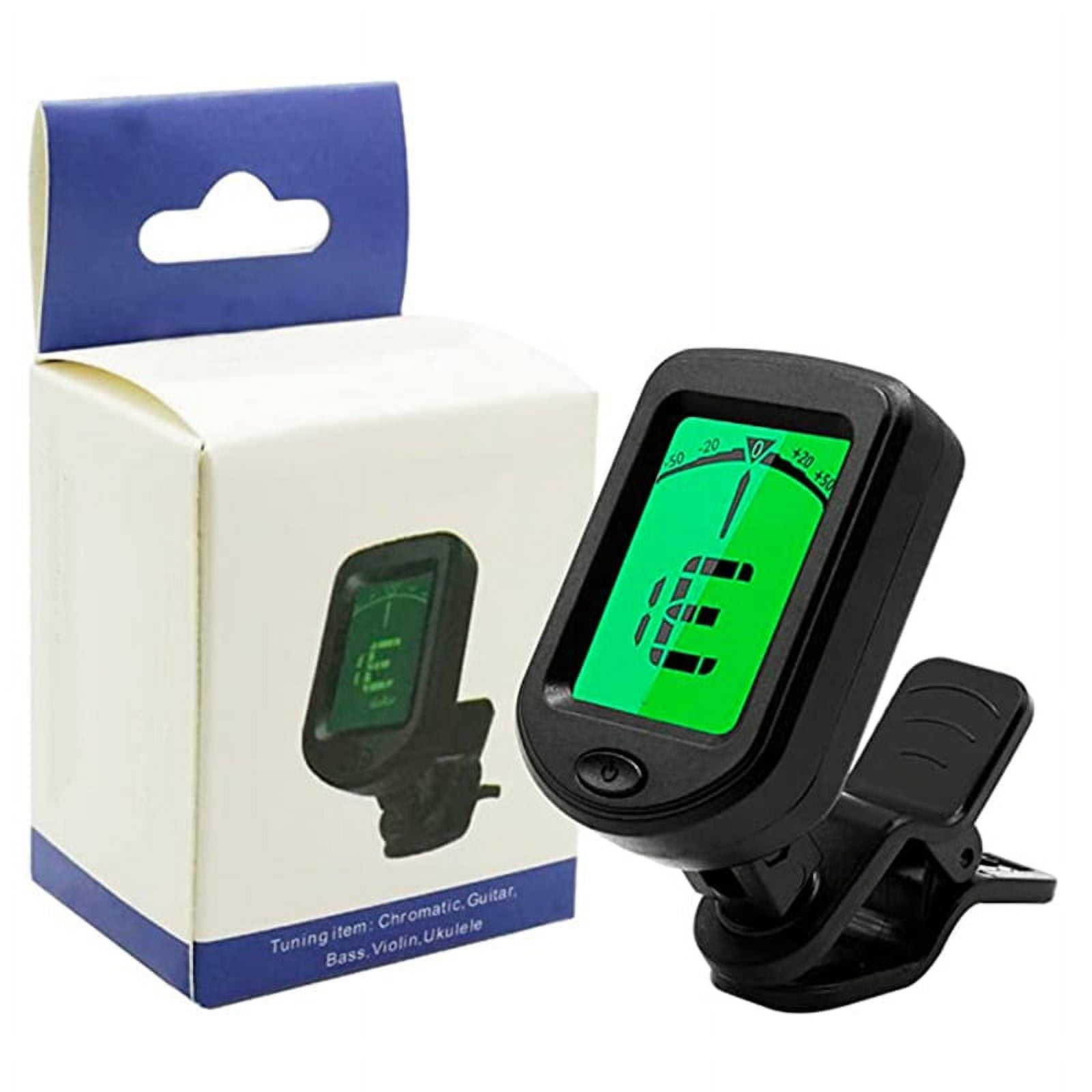 GJX Professional Clip-on Guitar Tuner for Acoustic/Electric Guitar ...