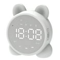 GJX Radio Alarm Clock,Clock Radios for Bedroom with Bluetooth ...