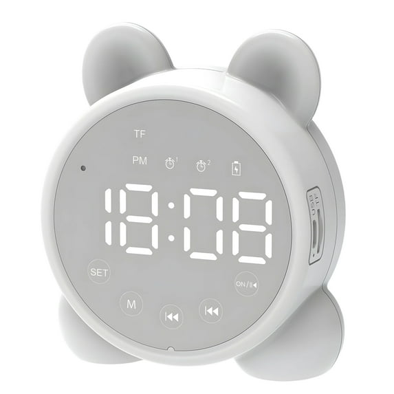 GJX Radio Alarm Clock,Clock Radios for Bedroom with Bluetooth ...