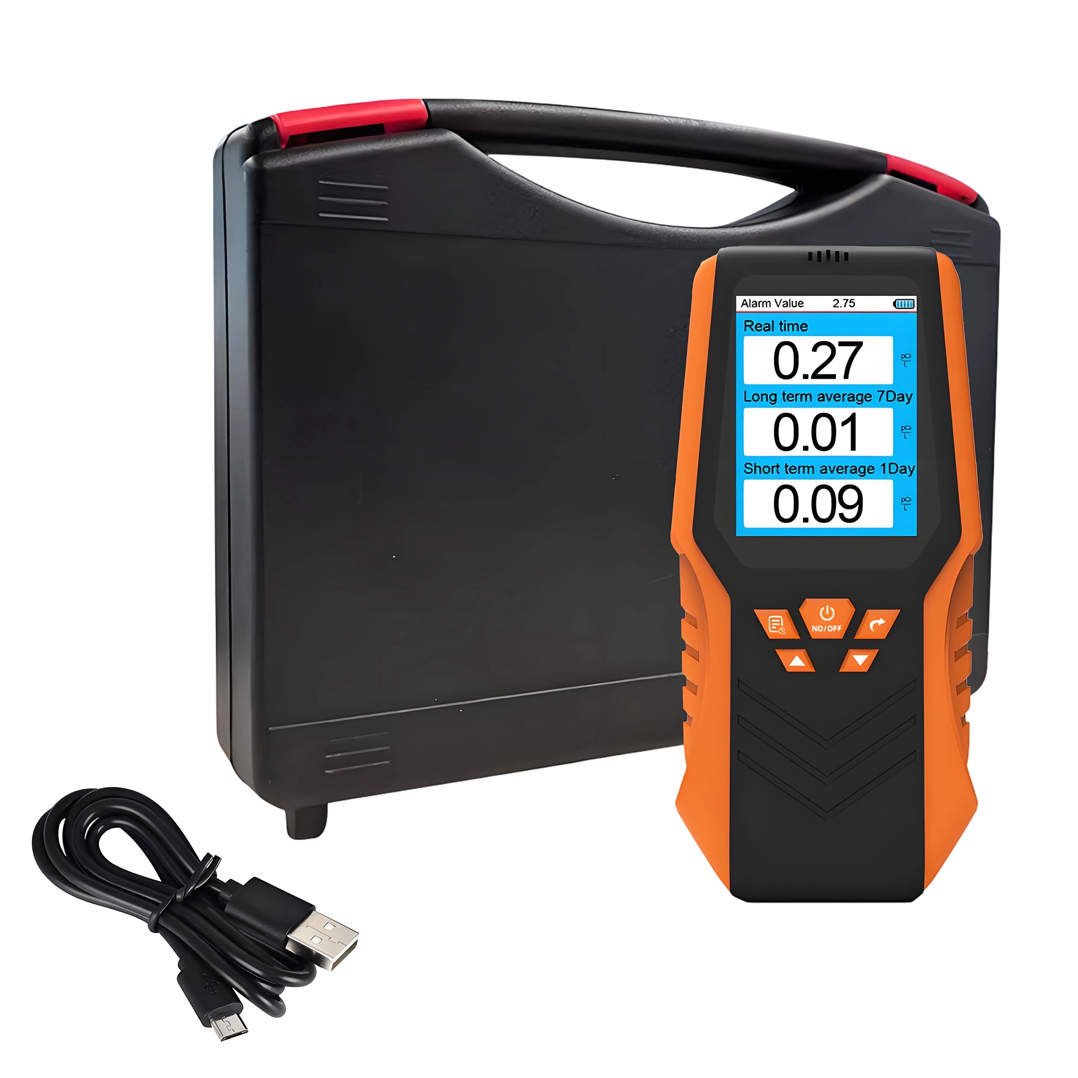 GJX Radon Test Kit,High Sensitivity Radon Detector with LCD Display ...