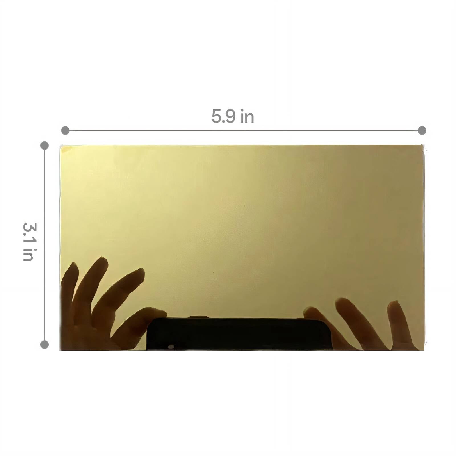 GJX Rear View Mirror Wide Field of View Car Mirror Simple Installation ...
