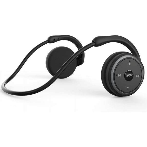 GJX Small Bluetooth Headphones Wrap Around Head - Sports Wireless ...