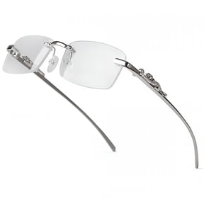 Designer Rimless Glasses Mens